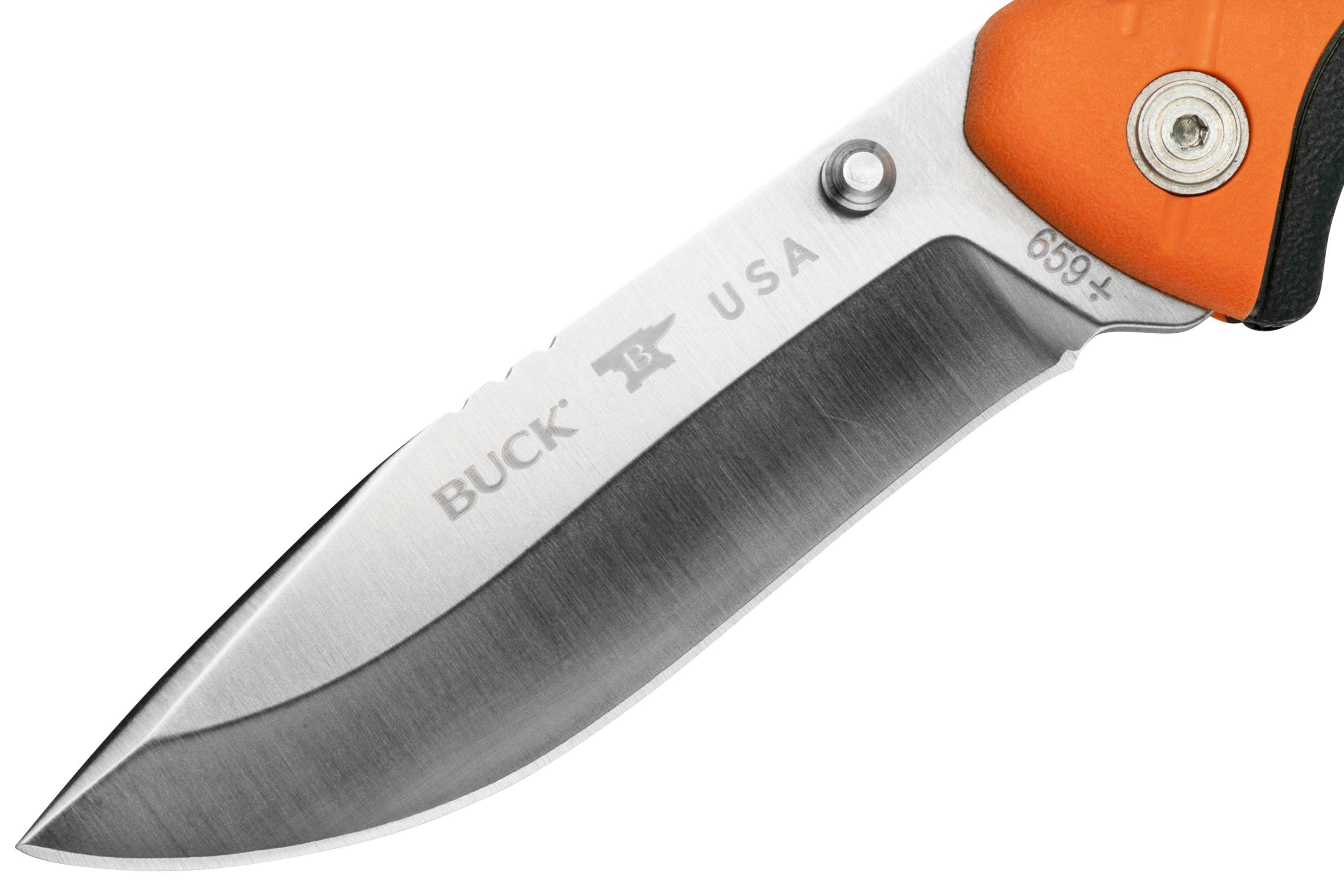 Nóż myśliwski Buck Folding Pursuit Pro Large 0659ORS | Zalety robienia ...
