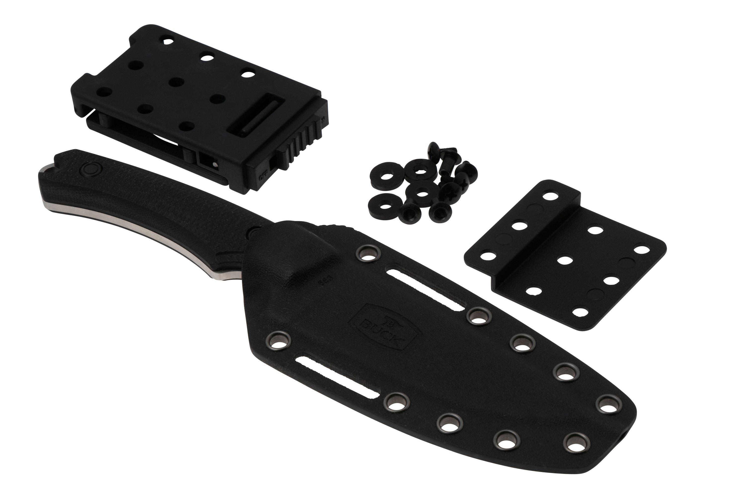 Buck Alpha Guide Elite 0663BKS Magnacut, Black G10, fixed knife ...