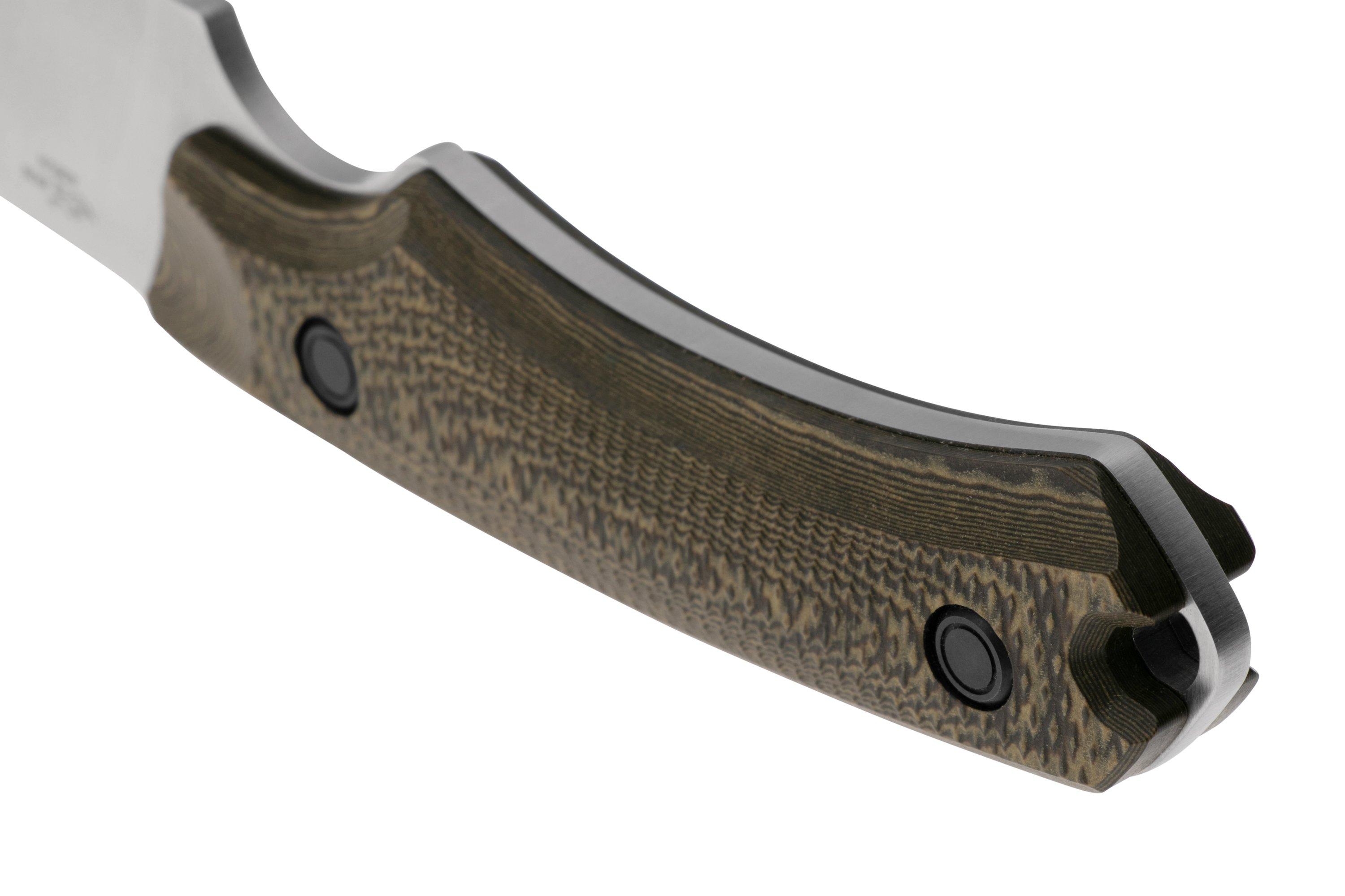 Buck Alpha Guide Pro 0663BRS, Richlite, fixed knife | Advantageously ...