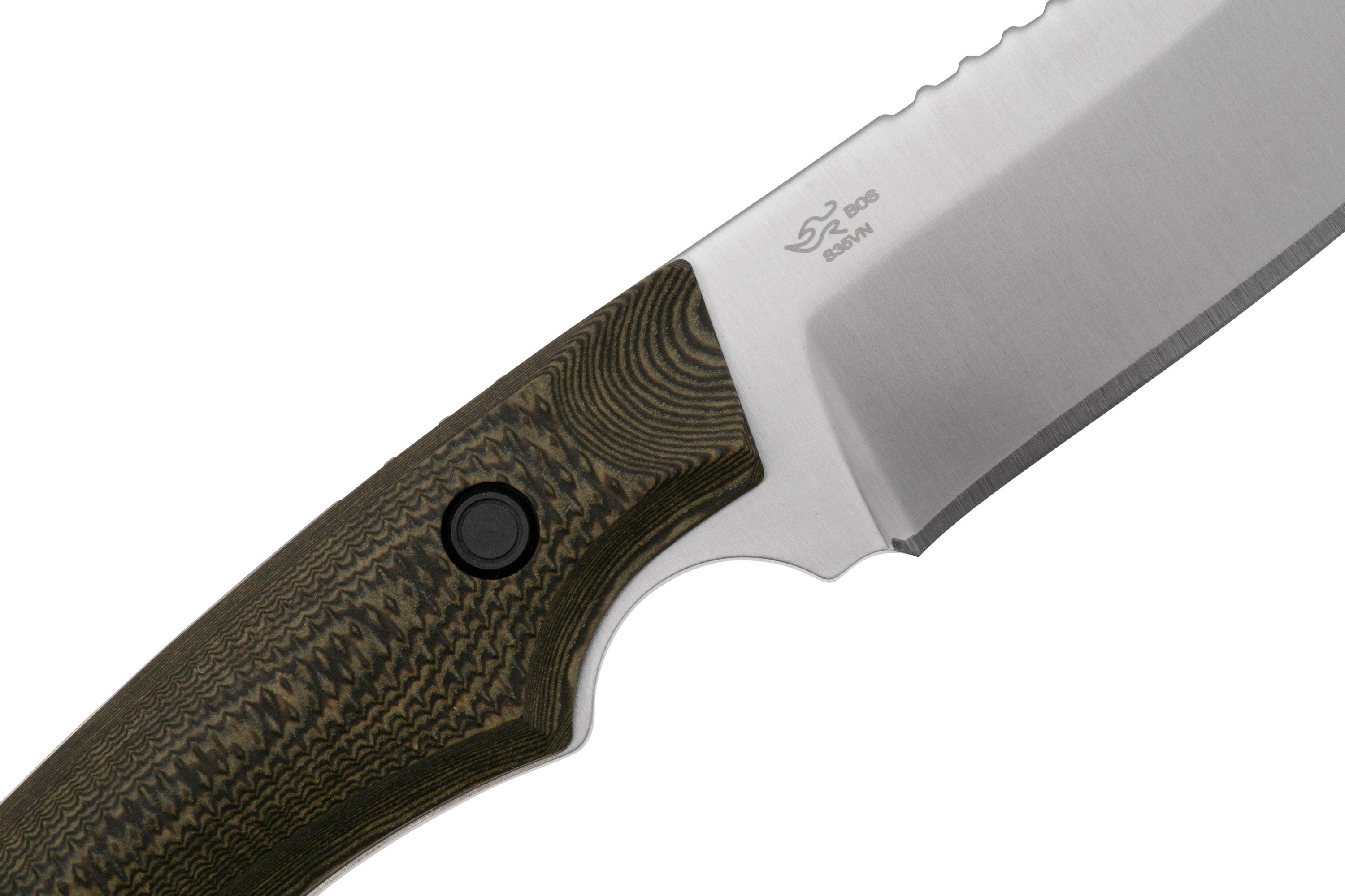 Buck Alpha Guide Pro 0663BRS, Richlite, fixed knife | Advantageously ...