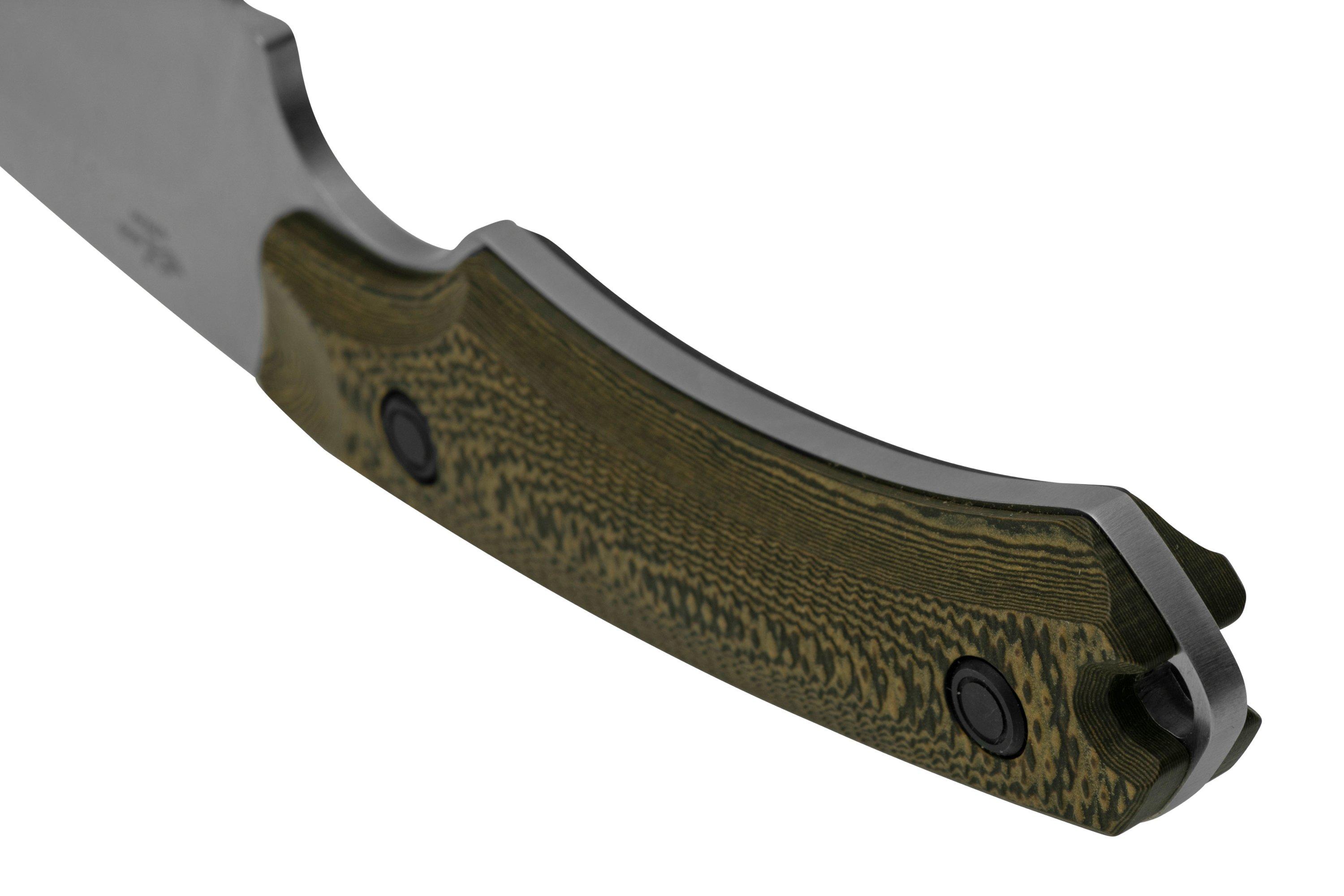 Buck Alpha Hunter Pro 0664BRS, Richlite, fixed knife | Advantageously ...