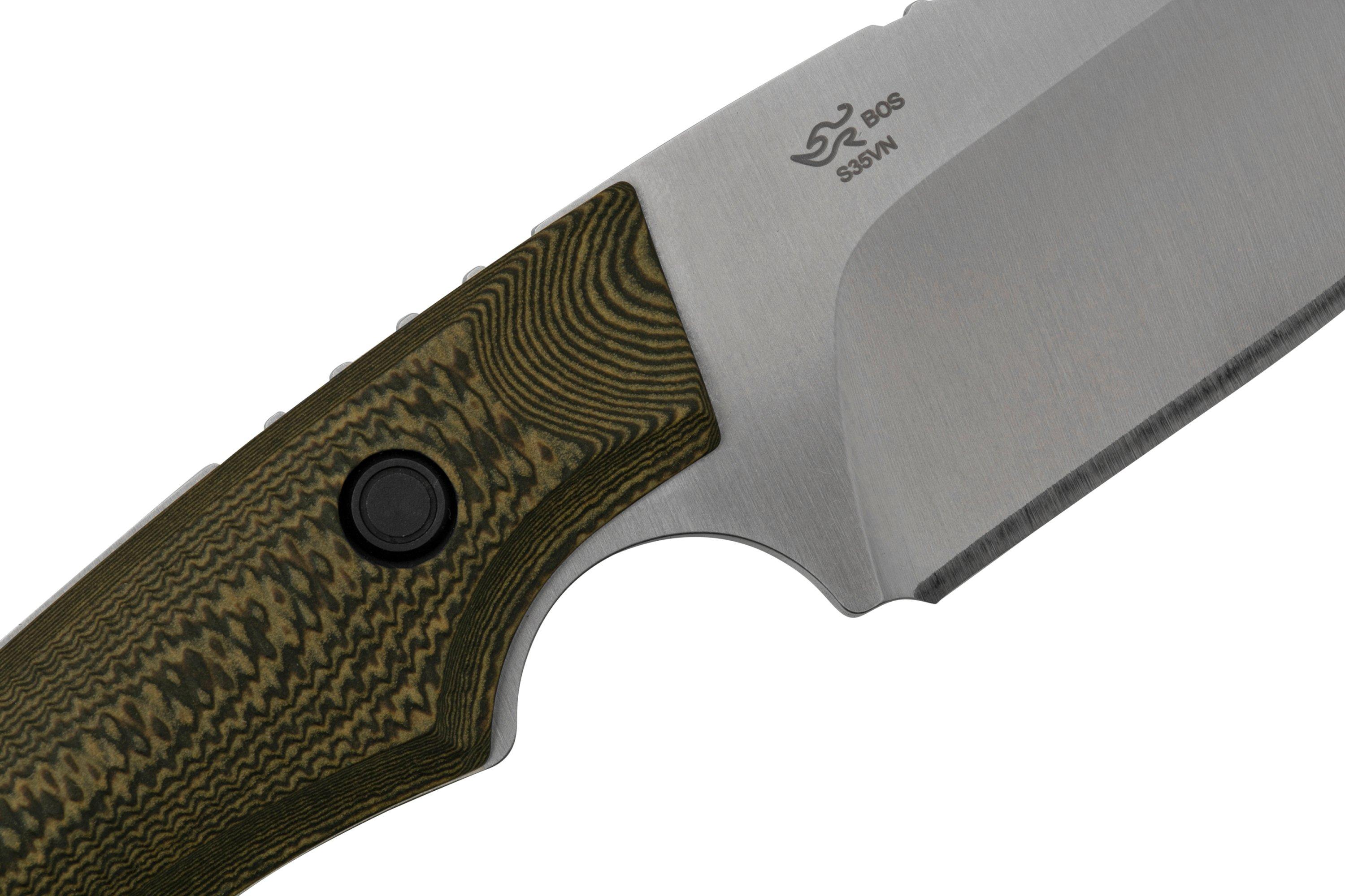 Buck Alpha Hunter Pro 0664BRS, Richlite, fixed knife | Advantageously ...