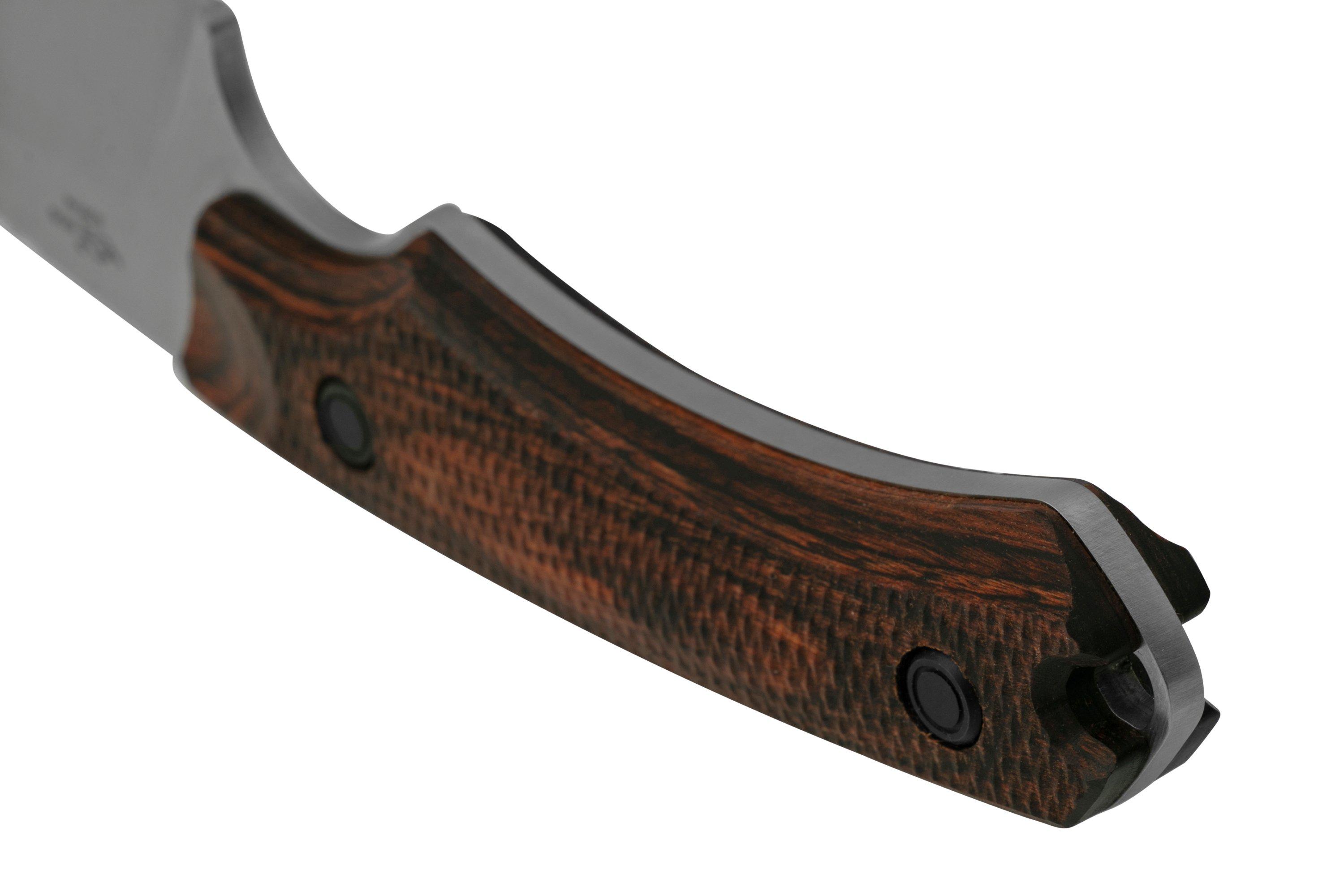 Buck Alpha Hunter Pro 0664WAS, Walnut, fixed knife | Advantageously ...