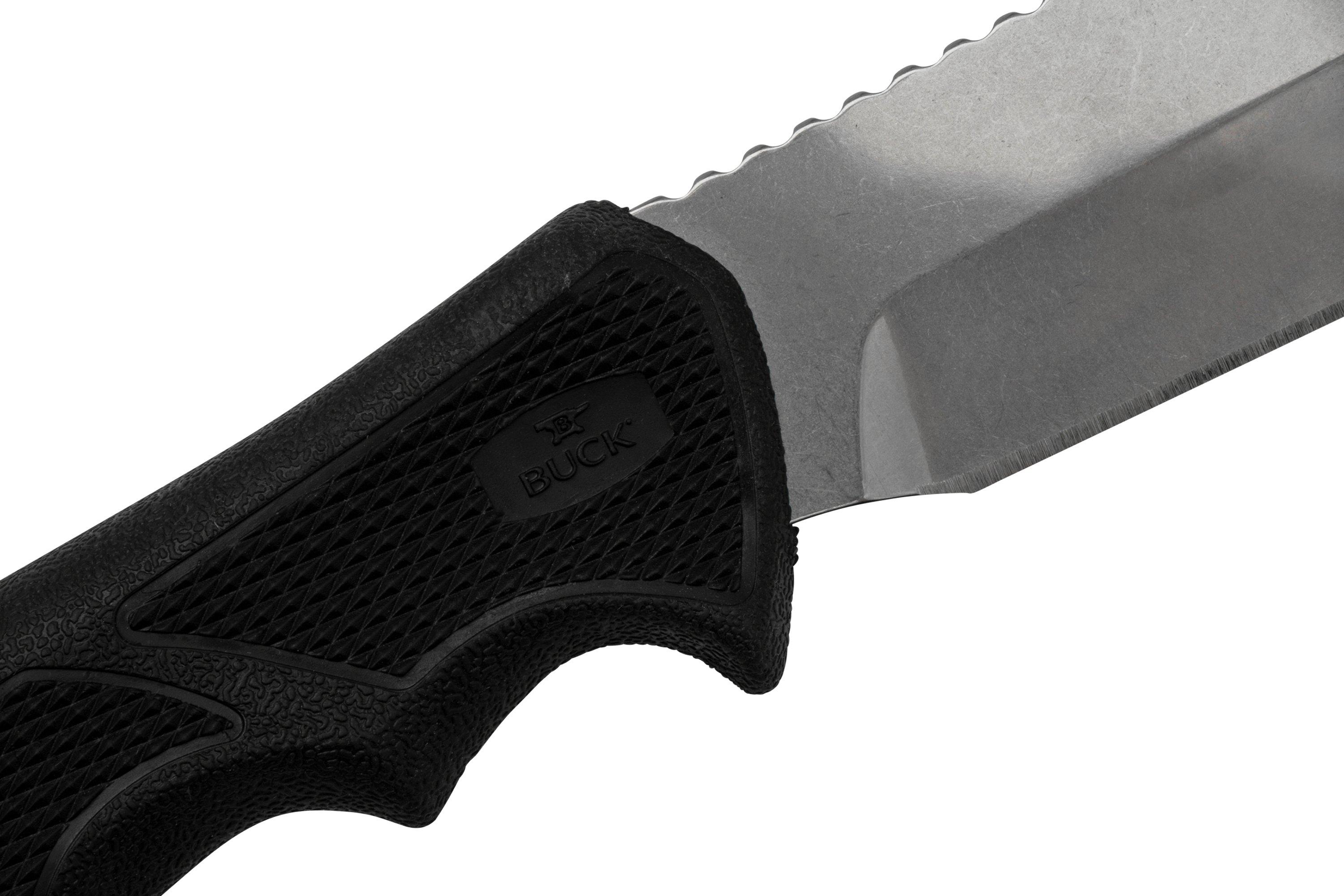 Buck BuckLite Max II Large 0685BKS Drop Point, bushcrafting knife ...