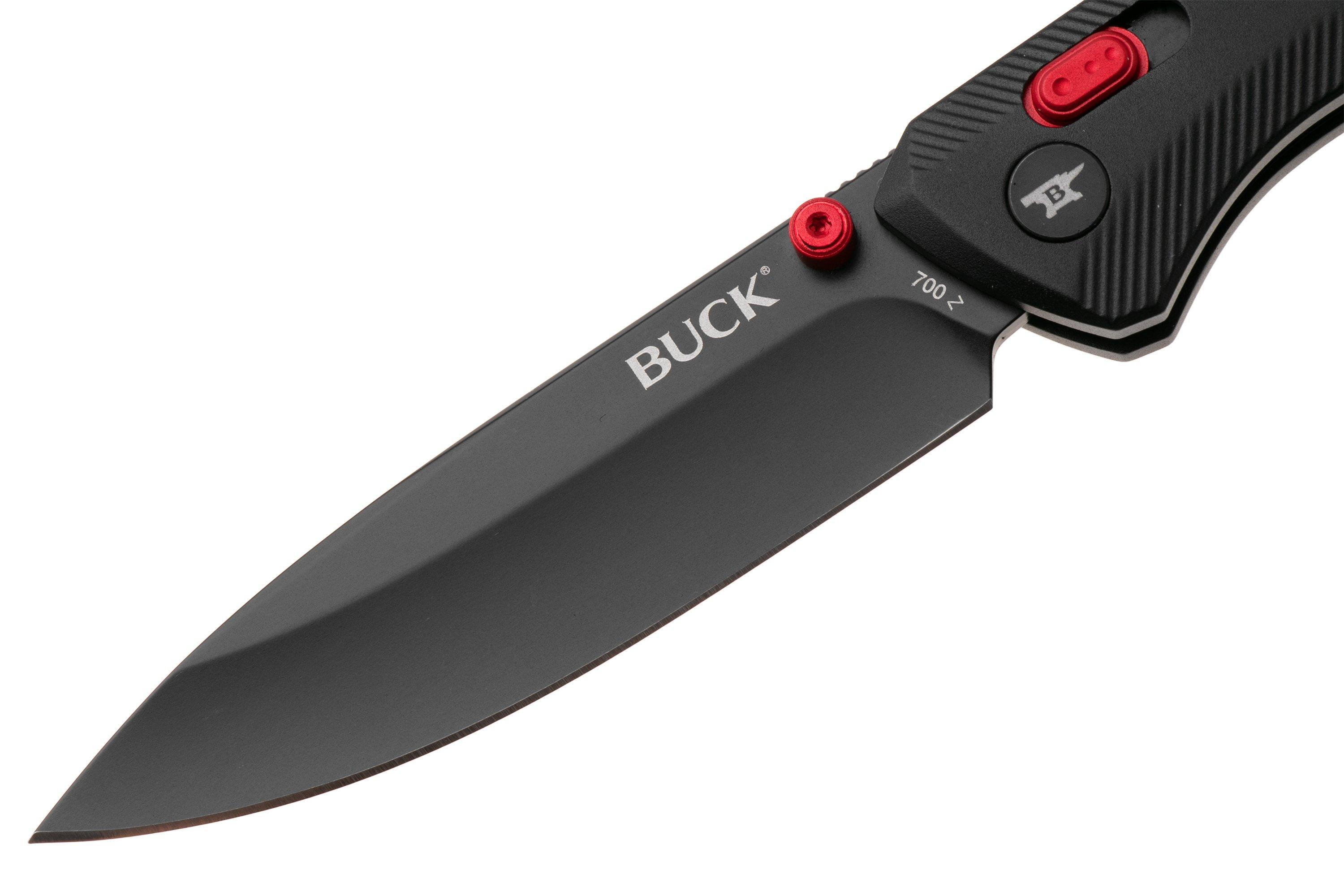 Buck 700 Nomad 0700BKS Black D2, Black Aluminum, pocket knife ...