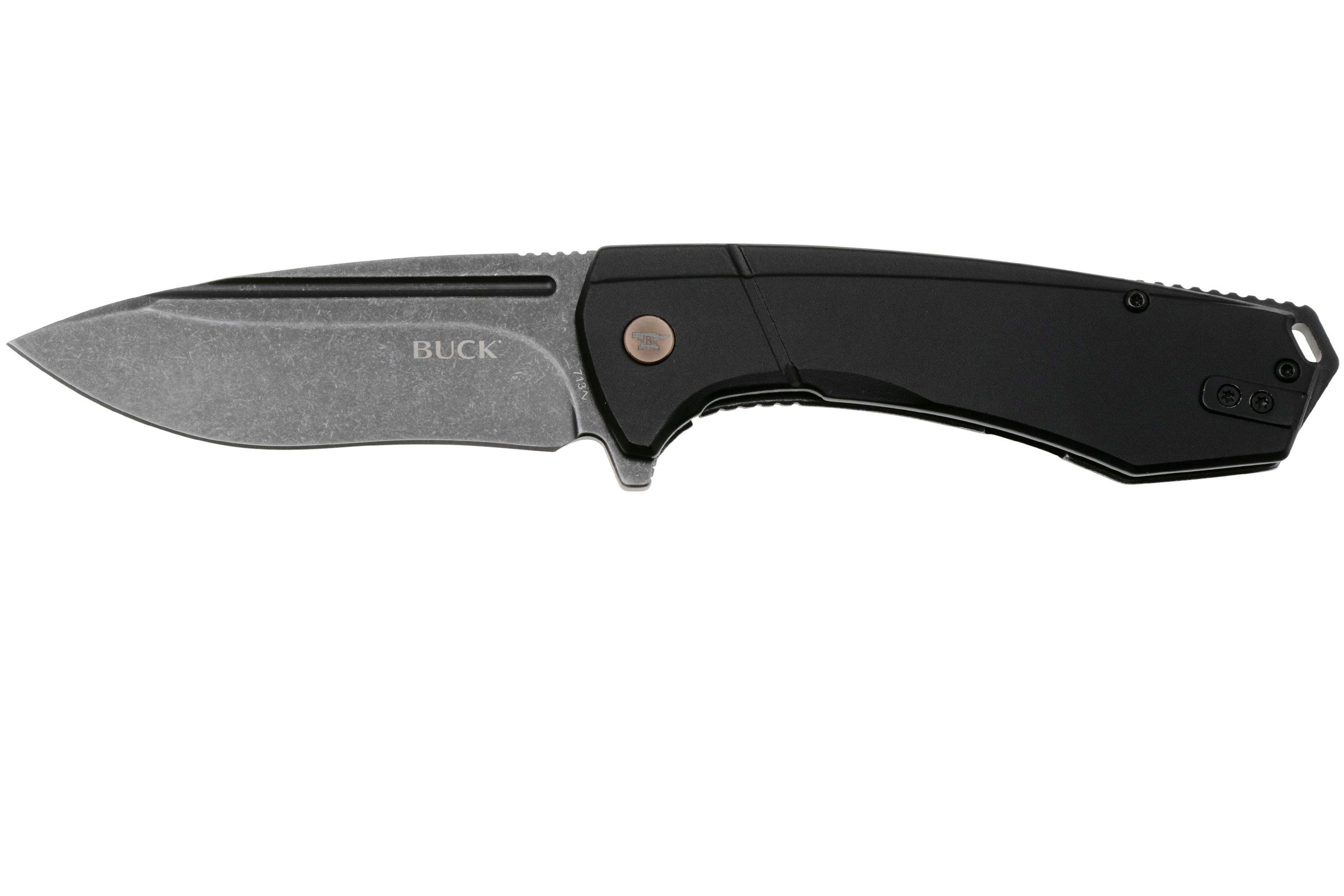 Nóż składany Buck Ruckus 0713CPS Blackwashed D2, Black & Copper ...