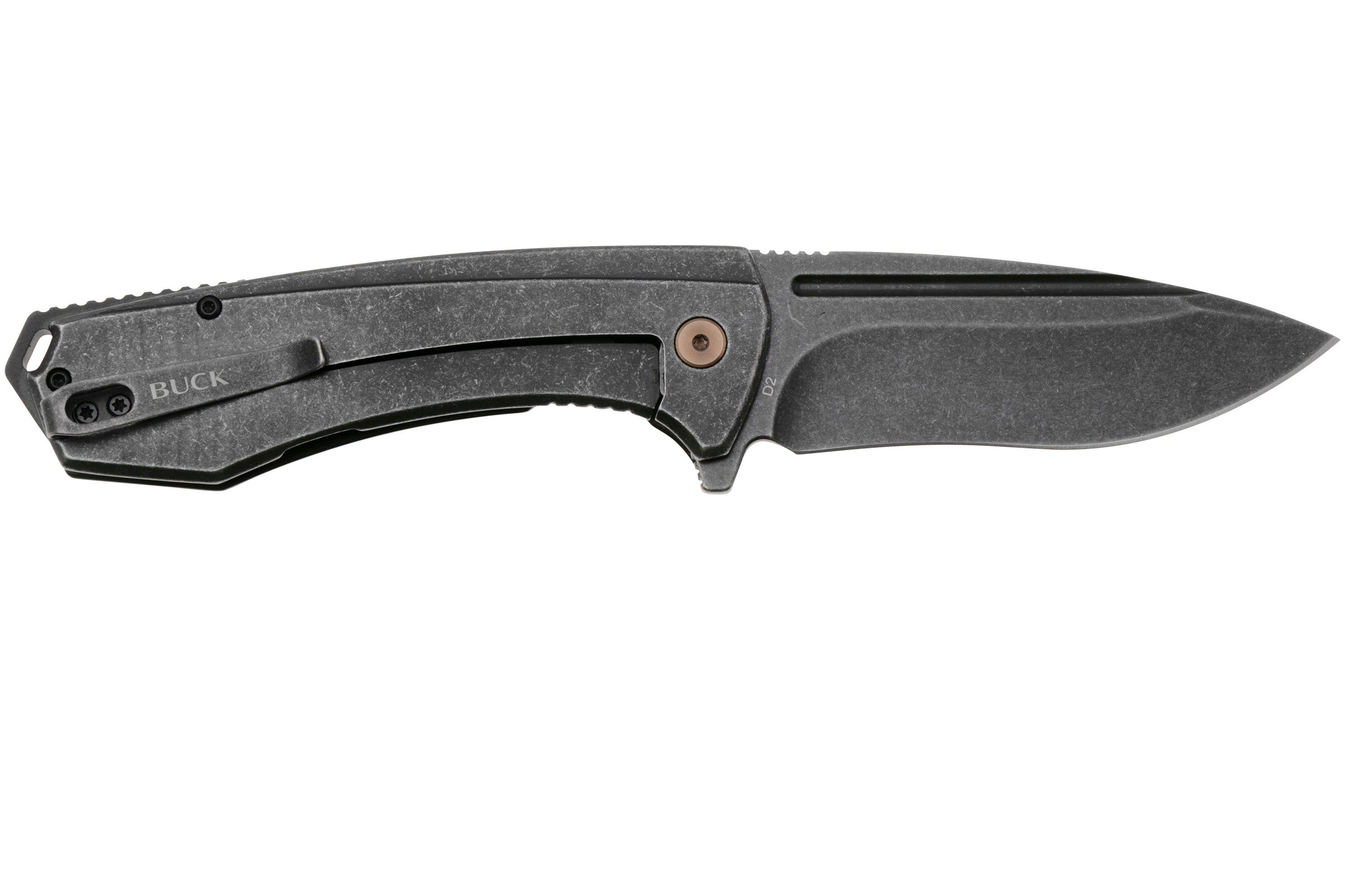 Buck Ruckus 0713CPS Blackwashed D2, Black & Copper Aluminium, pocket ...