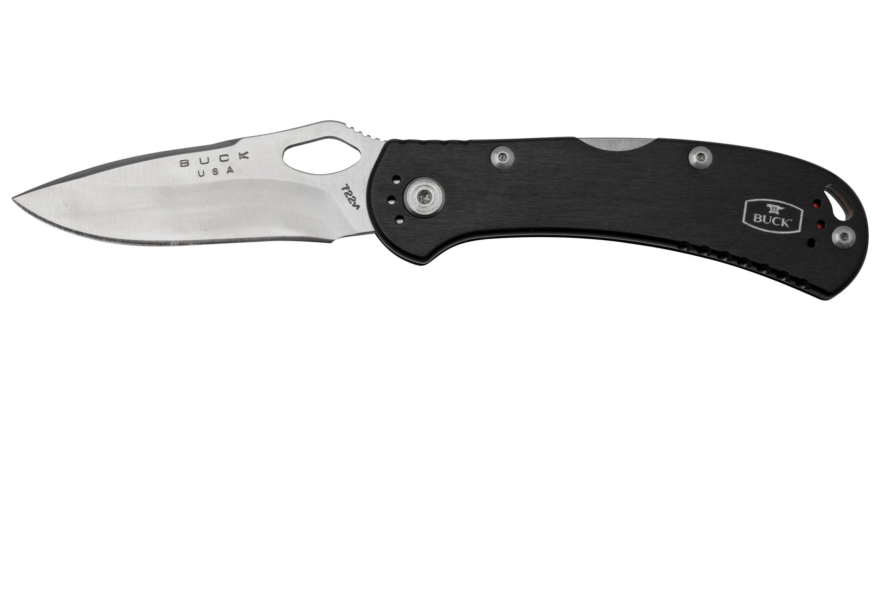 Buck Spitfire 0722BKS1 Black, pocket knife | Advantageously shopping at ...