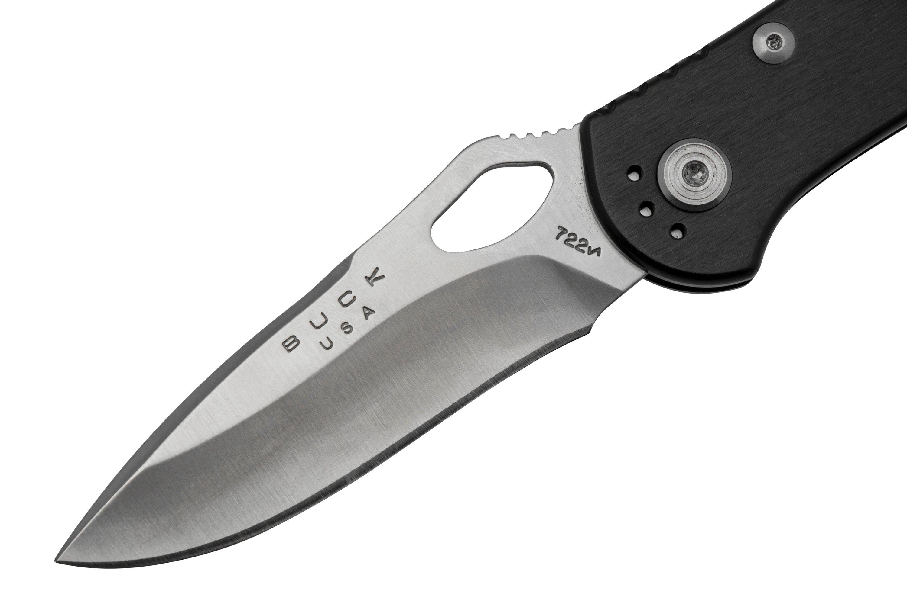 Buck Spitfire 0722BKS1 Black, pocket knife | Advantageously shopping at ...