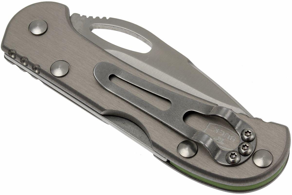 Buck 726 Mini Spitfire 0726 GYS-B plain edge, grey | Advantageously ...