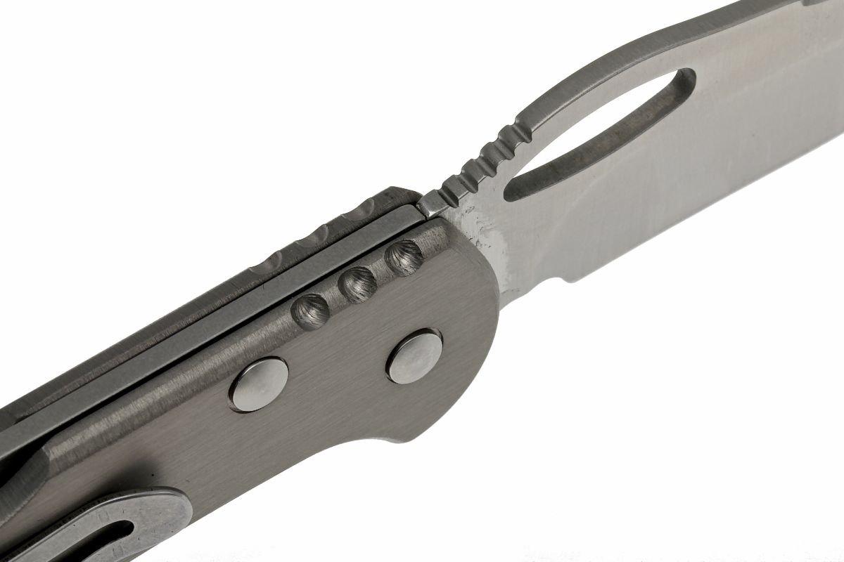 Buck 726 Mini Spitfire 0726 GYS-B plain edge, grey | Advantageously ...