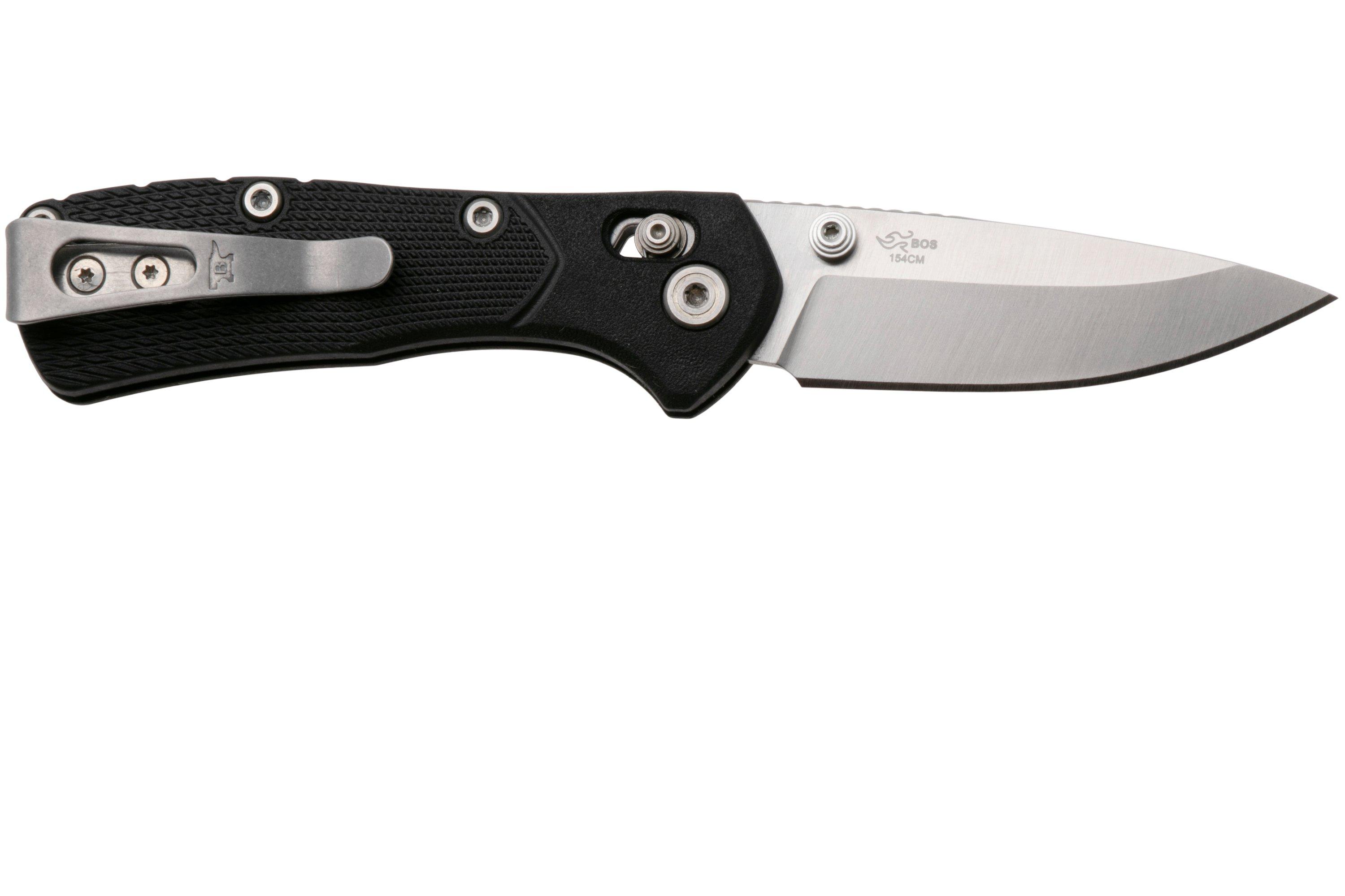 Buck 790 Mini Range Pro 0790BKS1 Satin 154CM, Black FRN, Taschenmesser ...