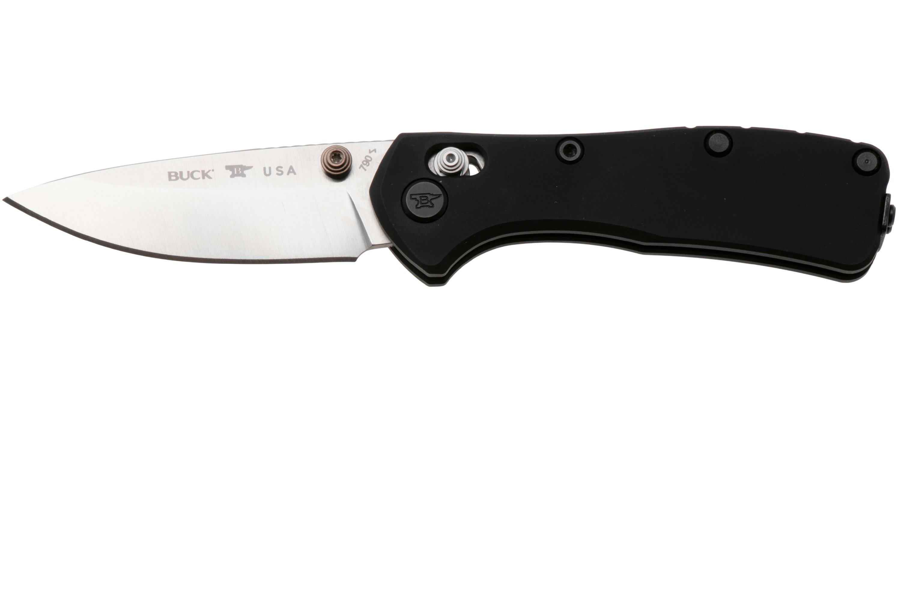 Buck 790 Mini Range Elite 0790BKS Satin MagnaCut, Black Aluminum ...