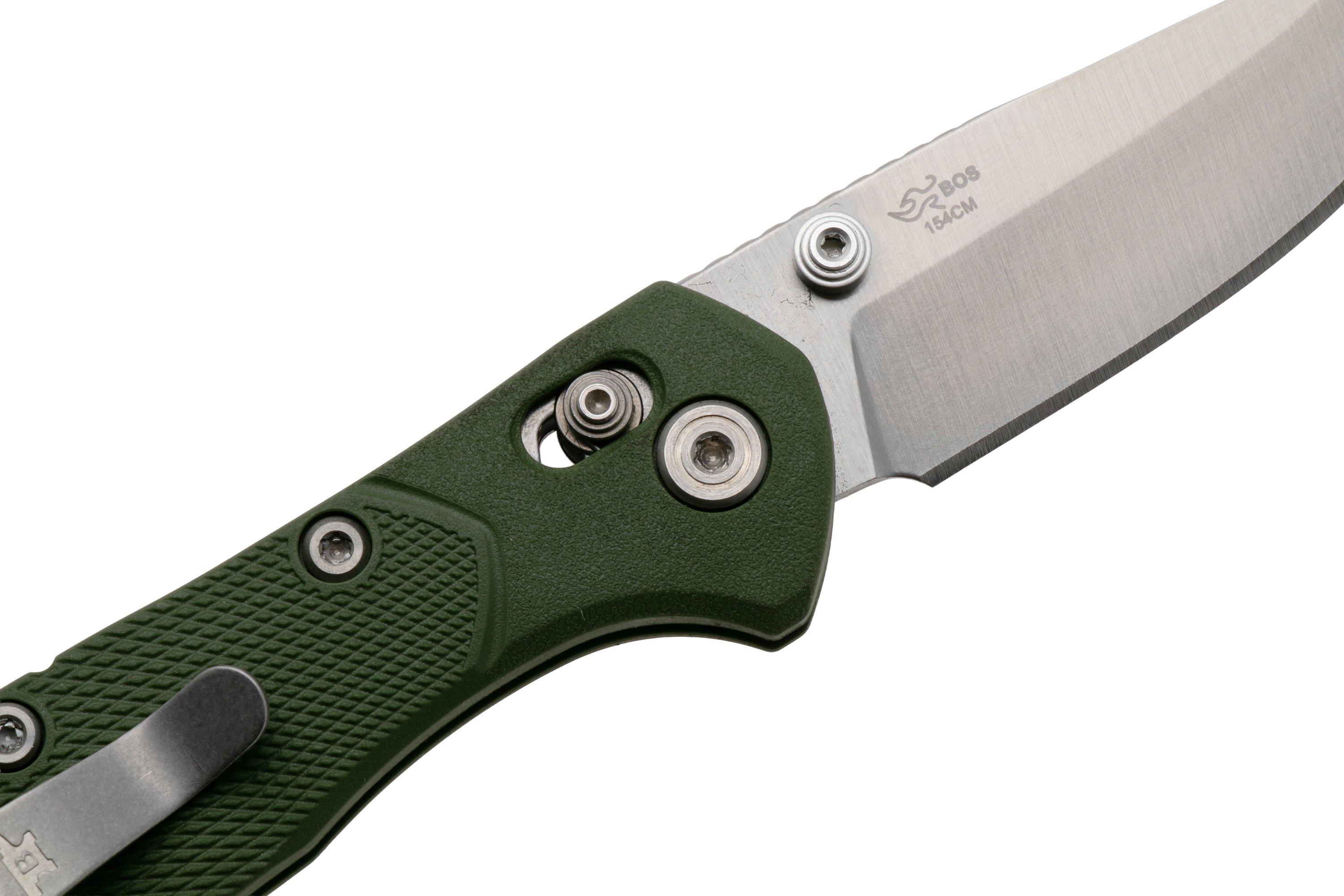 Buck 790 Mini Range Pro 0790GRS1 Satin 154CM, Green FRN, Taschenmesser ...