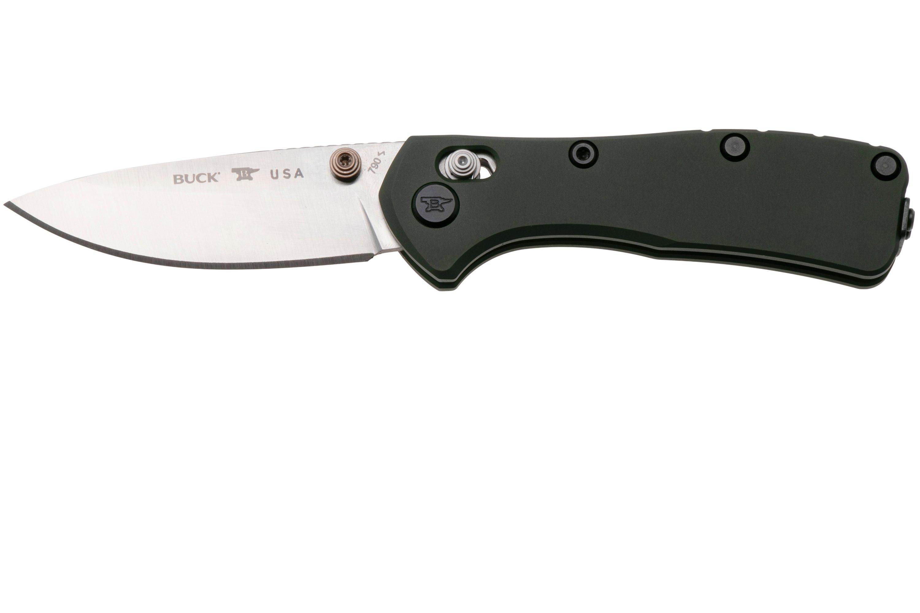 Buck 790 Mini Range Elite 0790GRS Satin MagnaCut, Green Aluminum ...