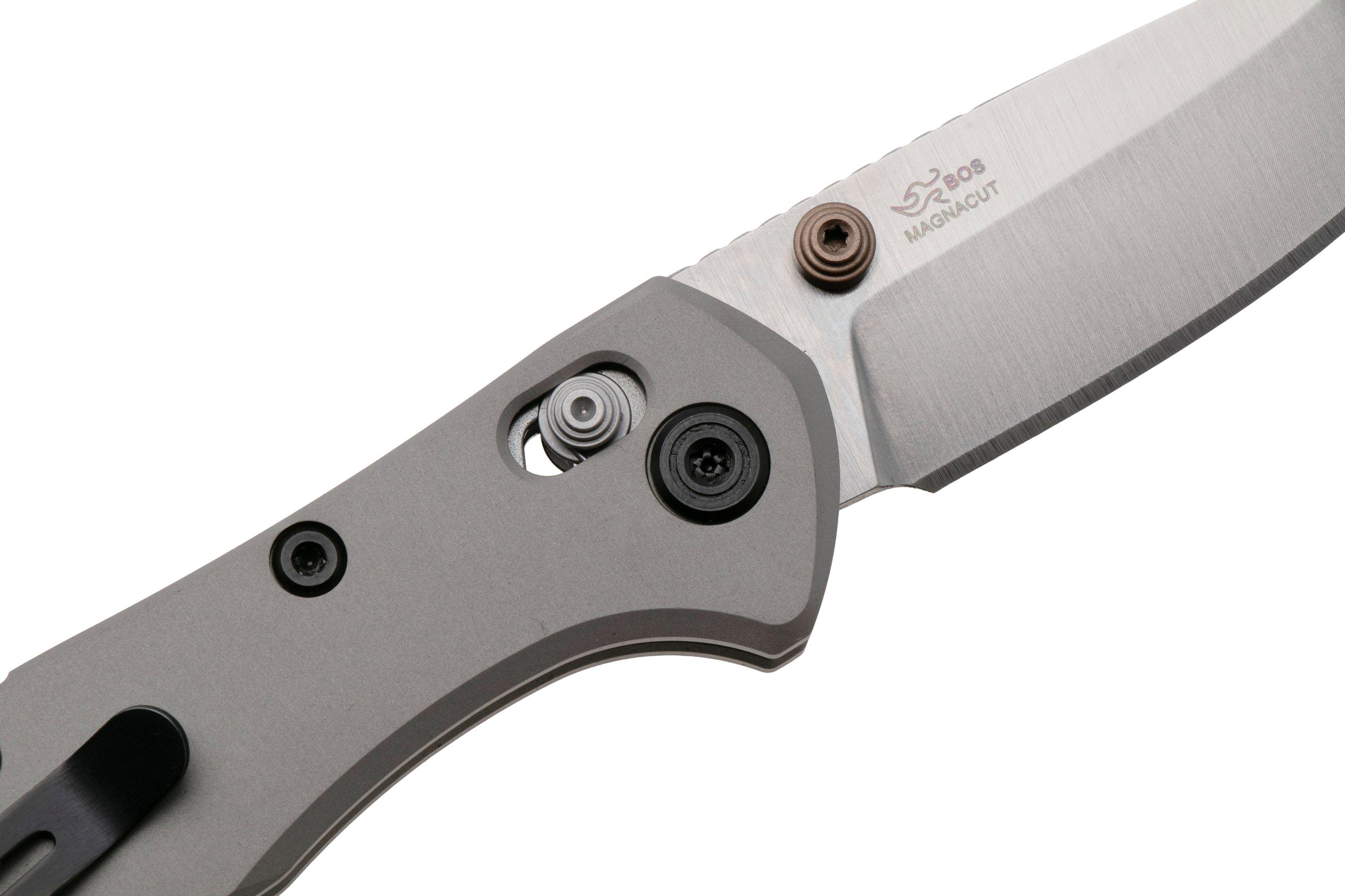 Buck 790 Mini Range Elite 0790GYS Satin MagnaCut, Gray Aluminum, zakmes ...