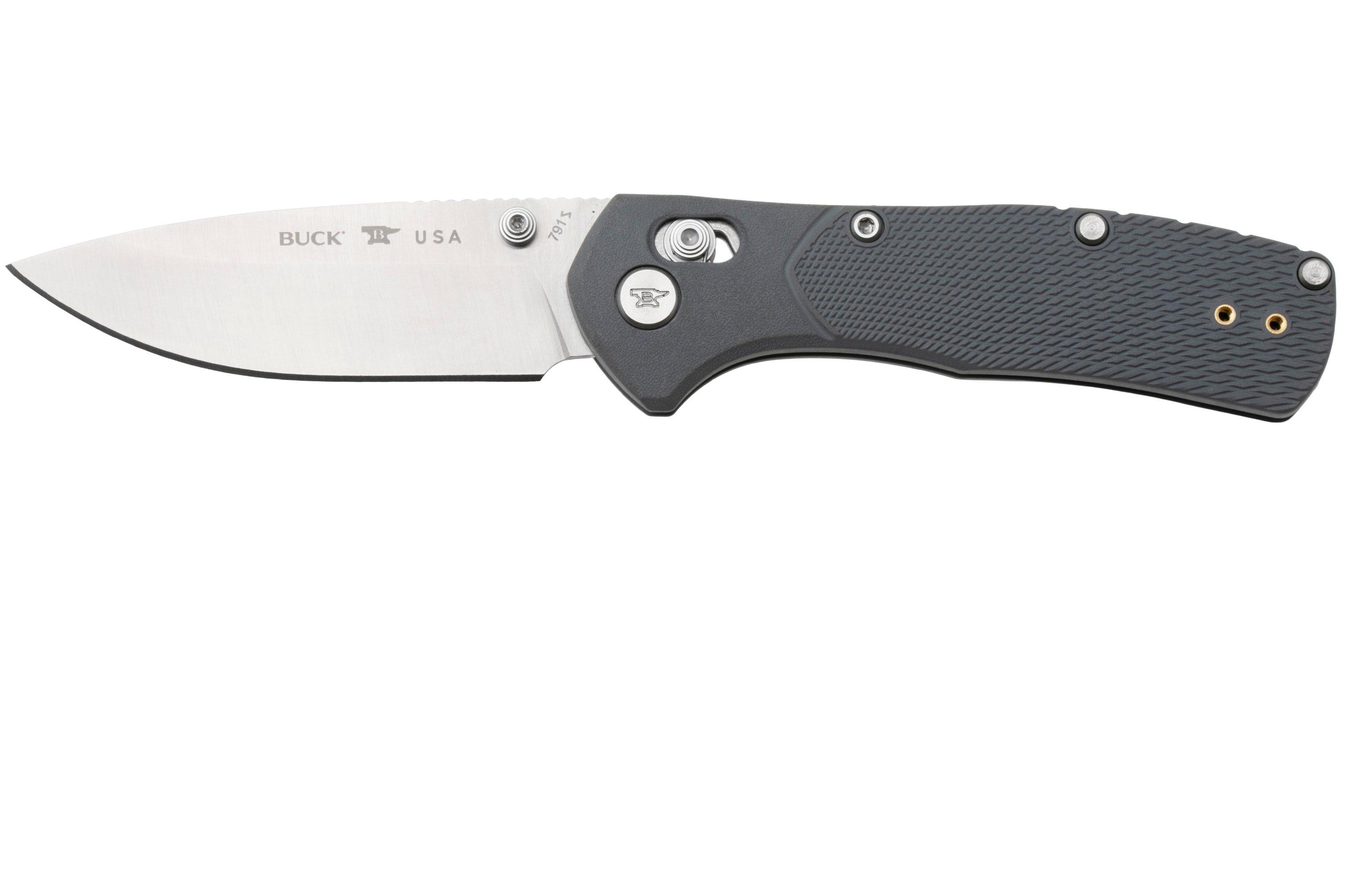 Buck 791 Range Pro 0791GYS1 Satin 154CM, Gray FRN, Taschenmesser ...