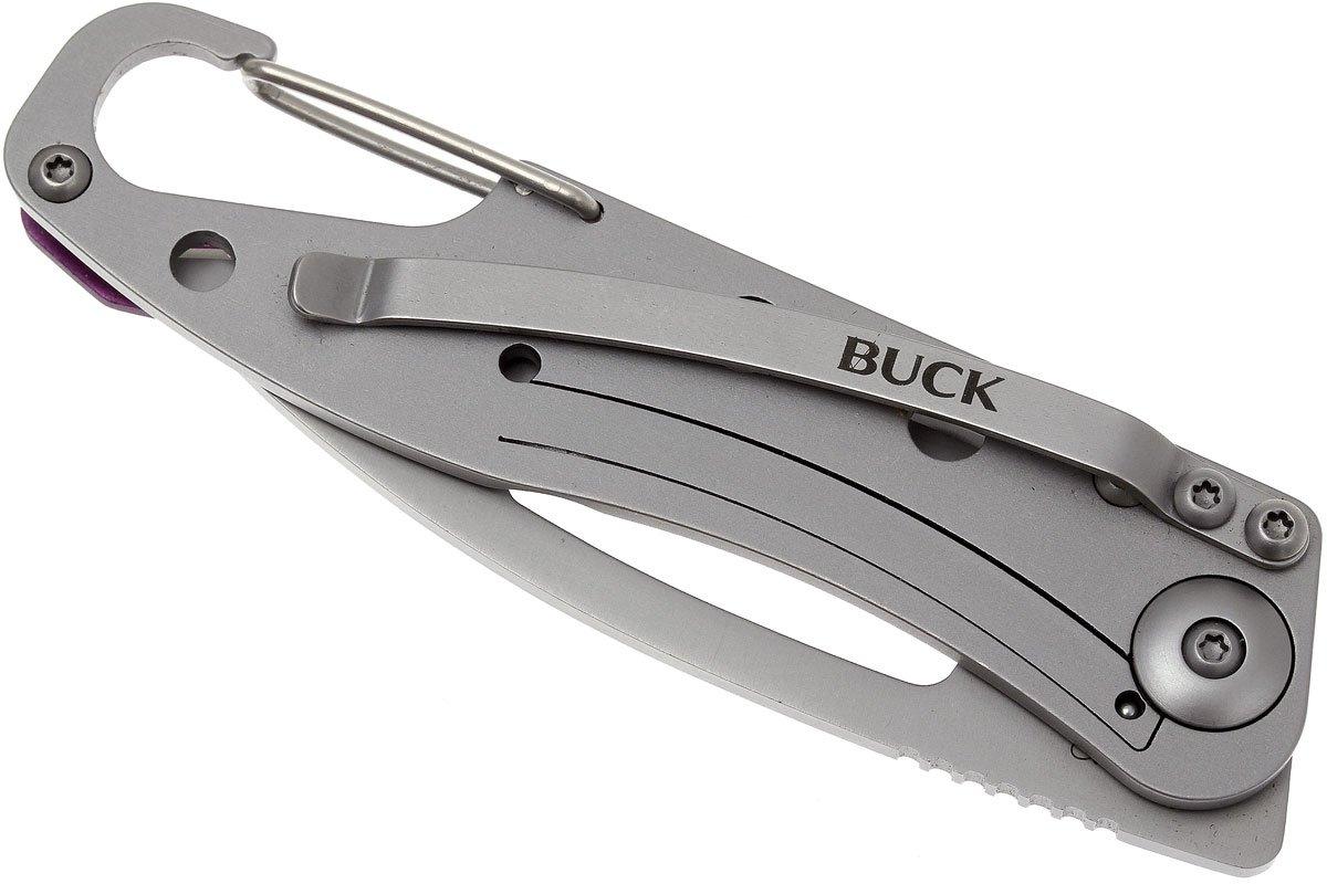 Buck 818 Apex Knife Purple, 0818PPS-B | Advantageously shopping at ...