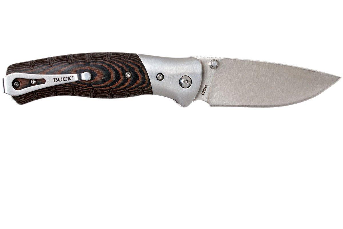 Buck Selkirk Small Micarta, 0835BRS-B zakmes | Voordelig kopen bij ...