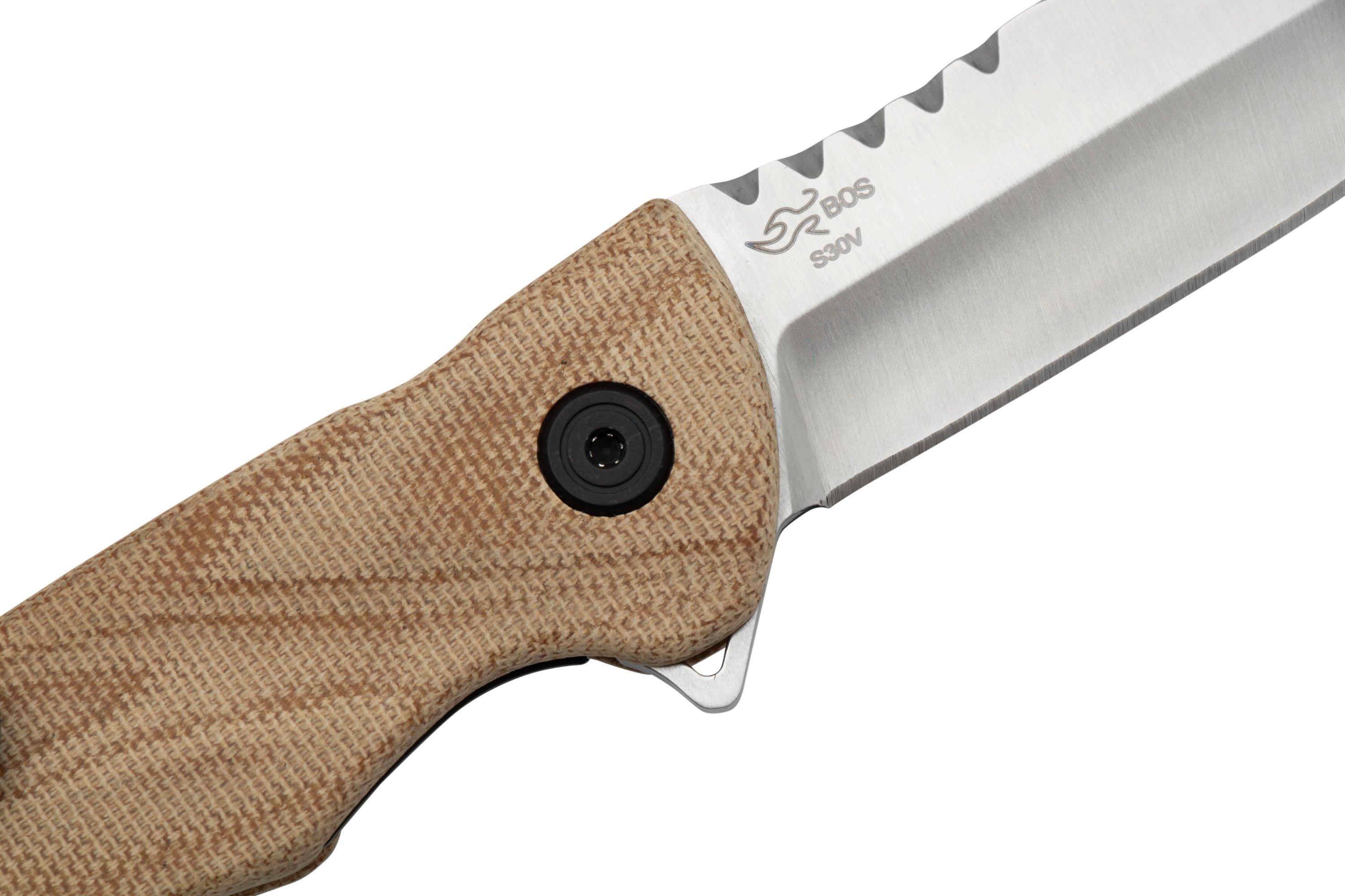 Buck Sprint Pro 0841TNS Natural Micarta, navalha | Compras vantajosas ...