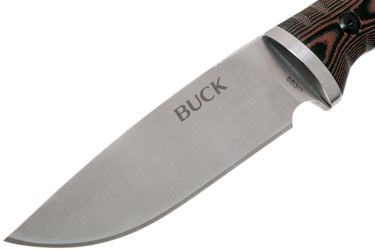 Buck 853 Small Selkirk 0853BRS-C fixed hunting knife | Advantageously ...