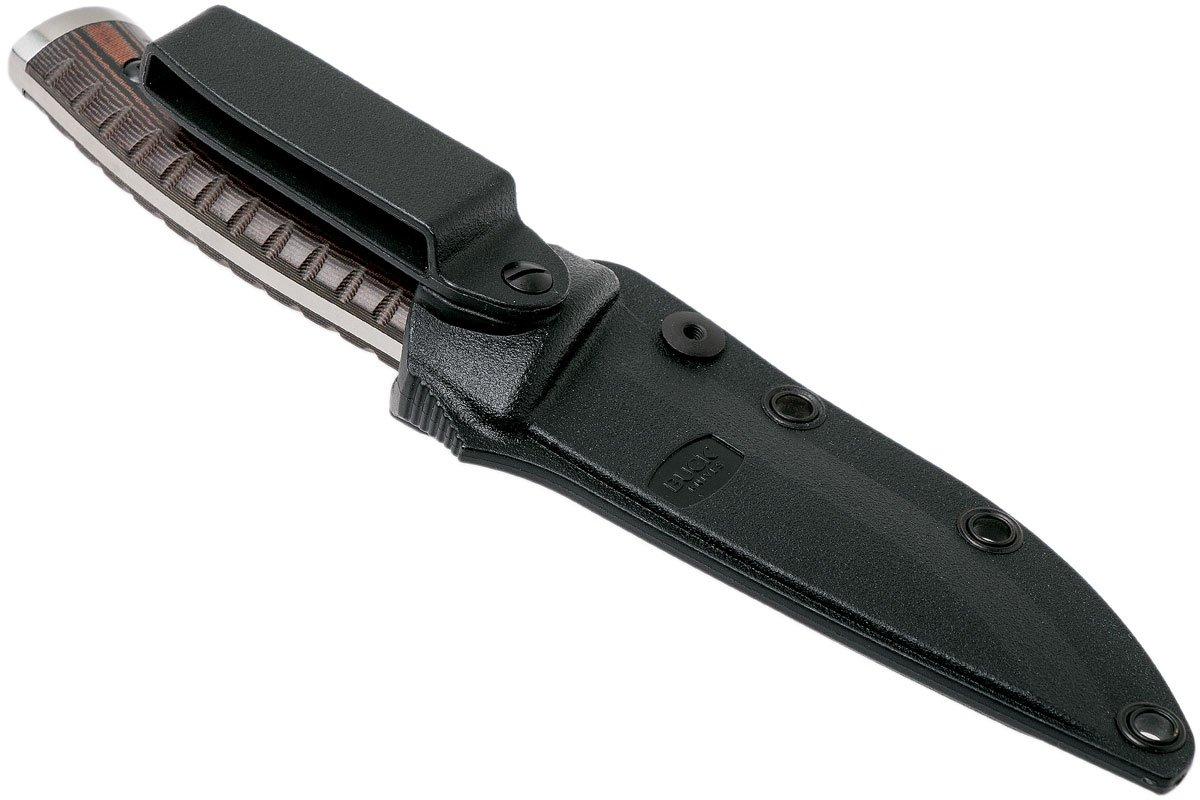Buck 853 Small Selkirk 0853BRS-C fixed hunting knife | Advantageously ...