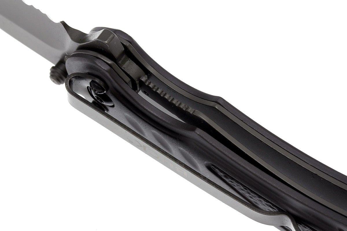 Buck 865 Trigger Knife 0865BKX-B, partially serrated | Advantageously ...