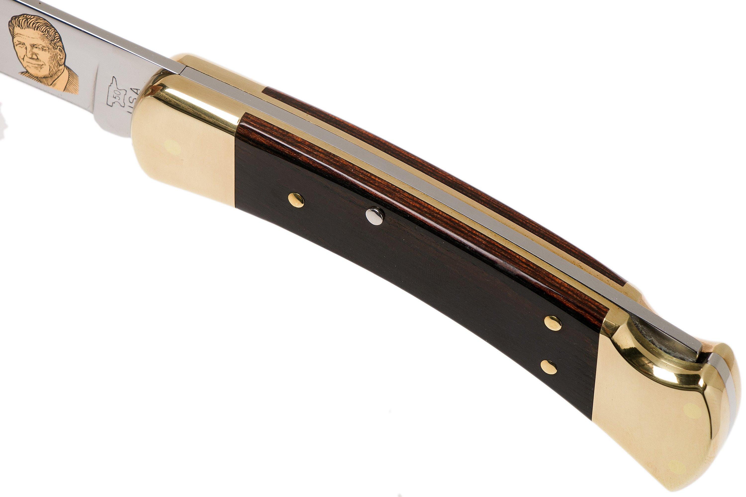 Buck 110 The Magnolia Folding Hunter 110EBS1, Limited Edition navaja ...