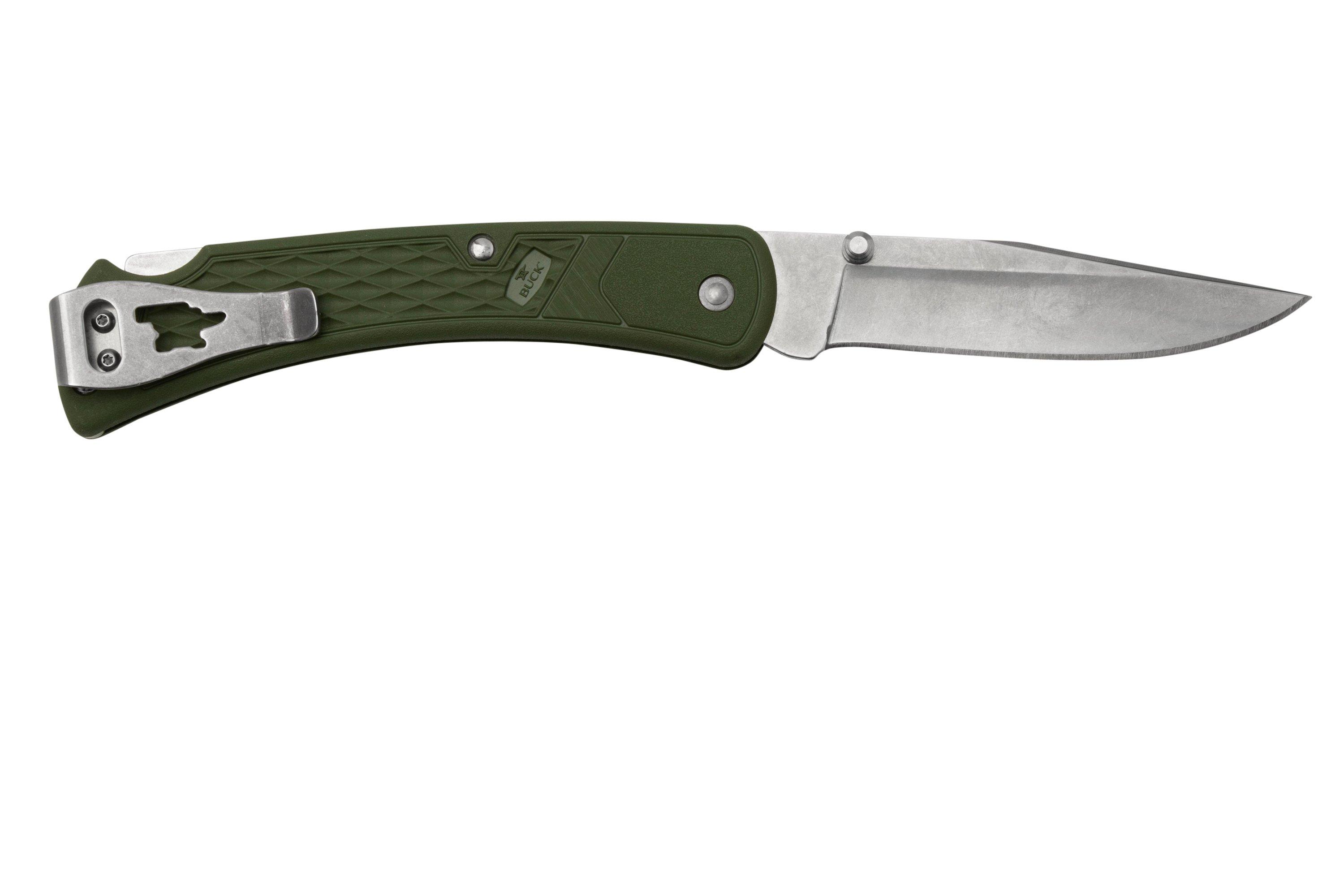 Buck 110 Slim Knife Select OD Green 0110ODS2 navaja | Compras con ...
