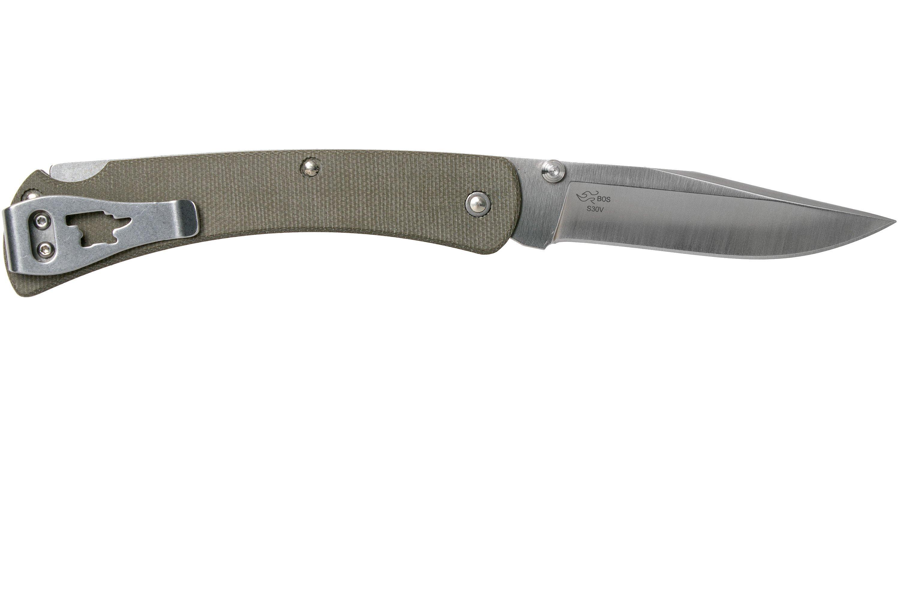 Buck 110 Slim Knife Pro Green Micarta 0110ODS4 navaja | Compras con ...