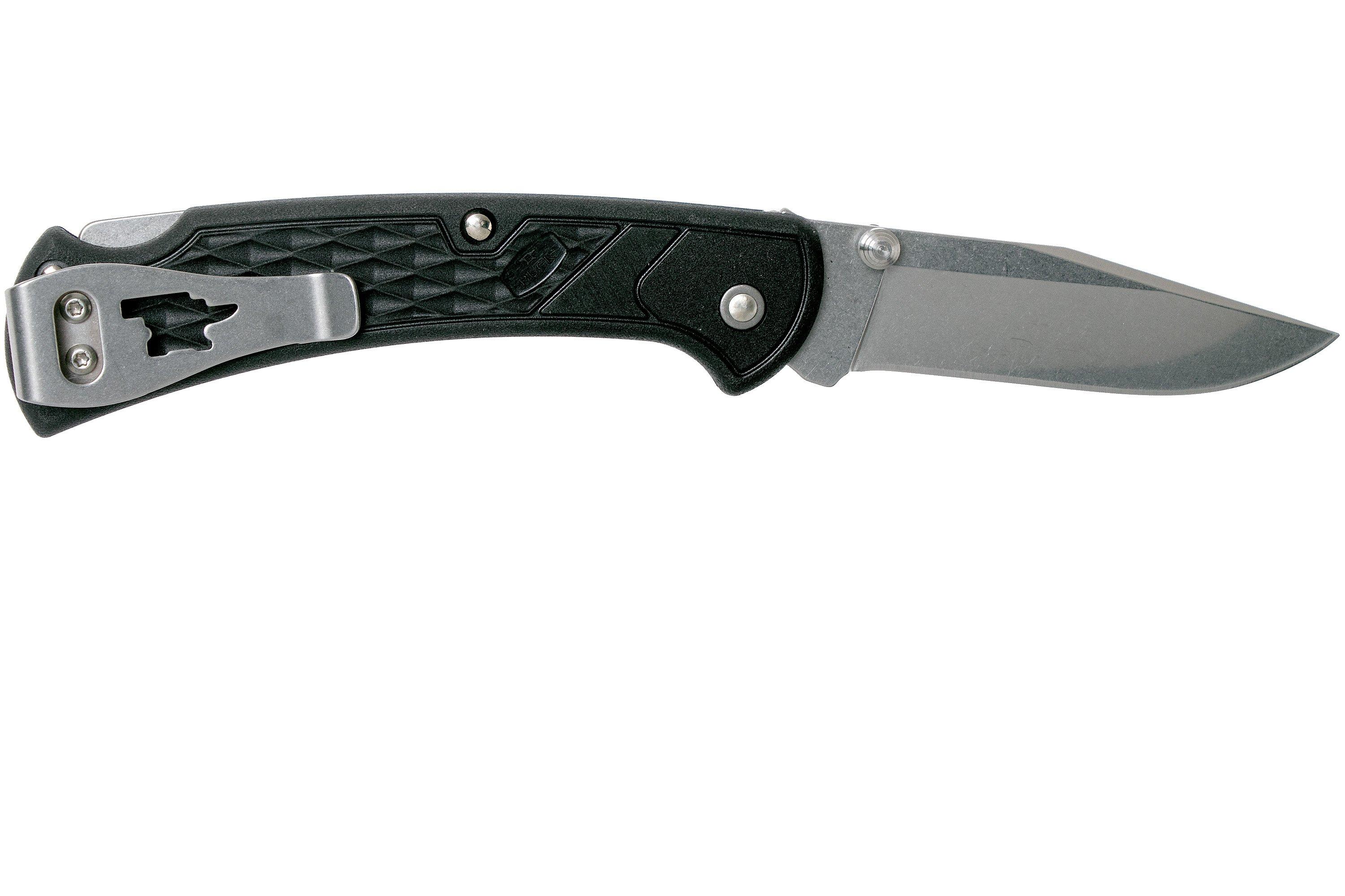 Buck 112 Ranger Slim Knife Select Black 0112BKS1 pocket knife ...
