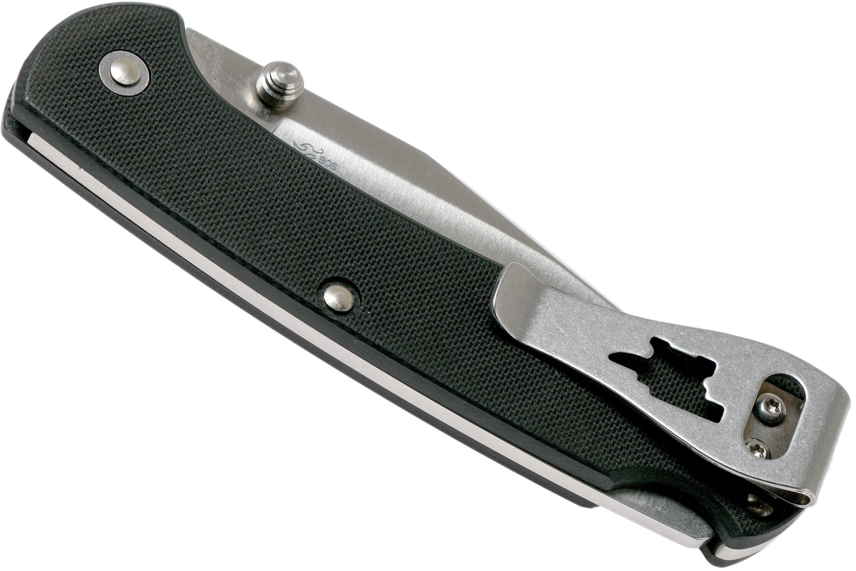 Buck 112 Ranger Slim Knife Pro Black G10 0112BKS6 pocket knife ...