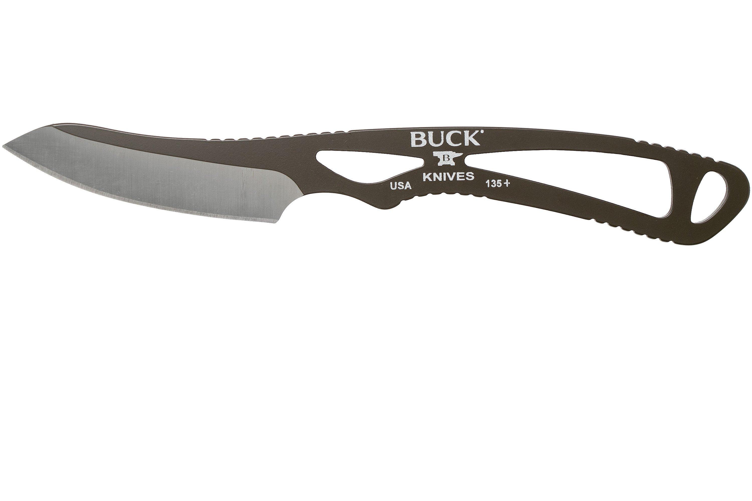 Buck 135 Paklite Caper Brown 135BRS hunting knife | Advantageously ...