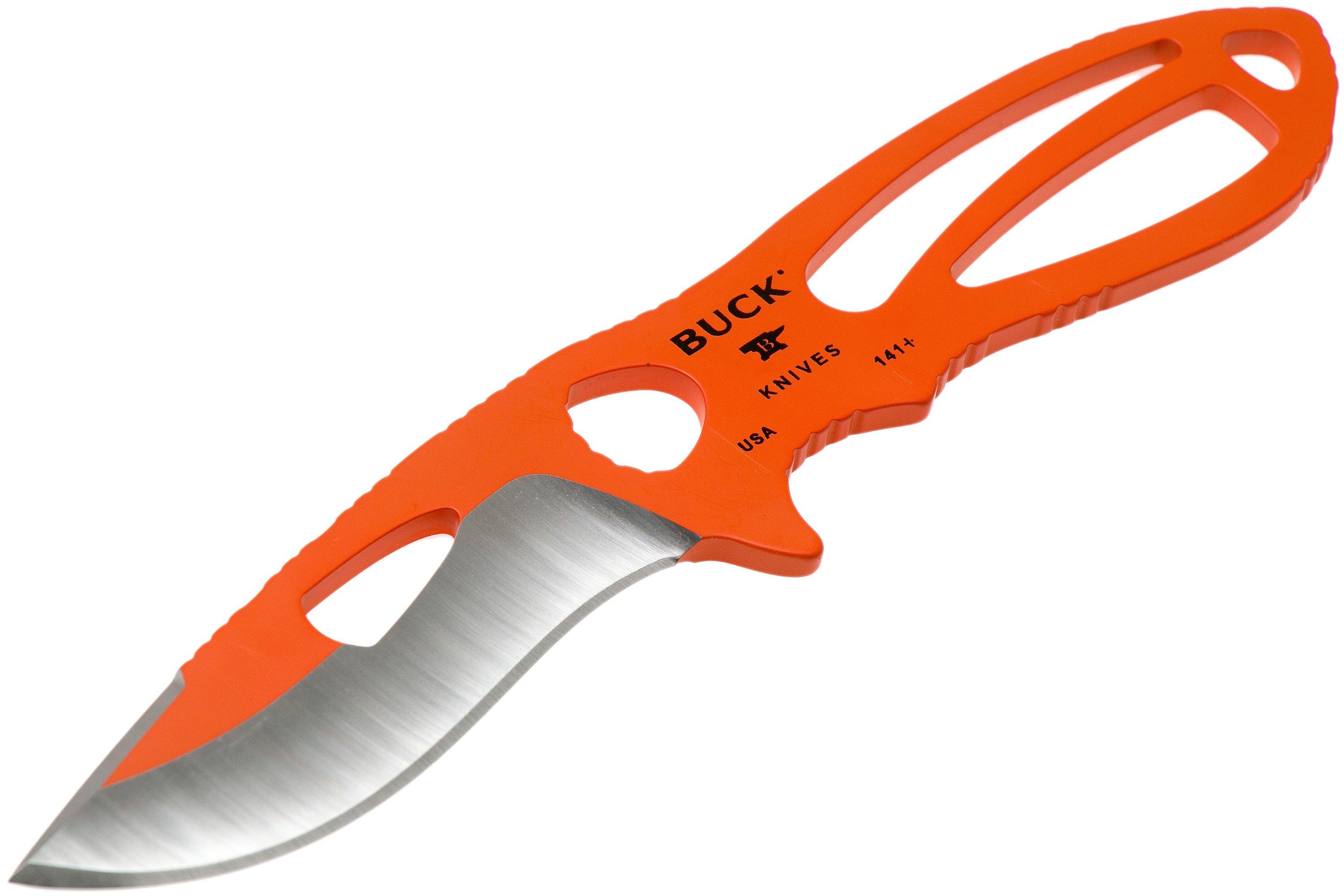 Buck 141 Paklite Skinner Large Orange 141ORS hunting knife ...