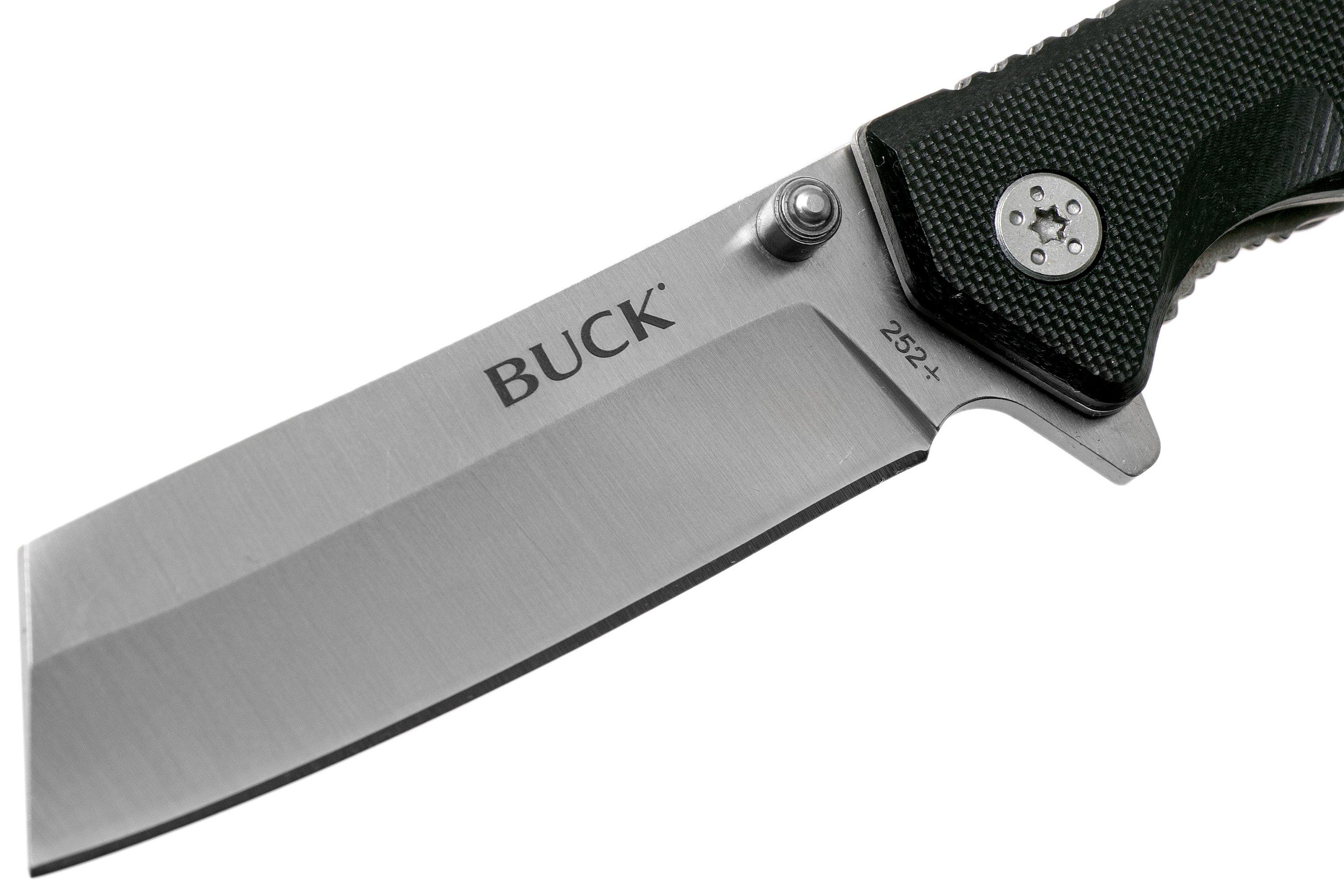 Nóż składany Buck Trunk 252BKS Black | Zalety robienia zakupów na ...