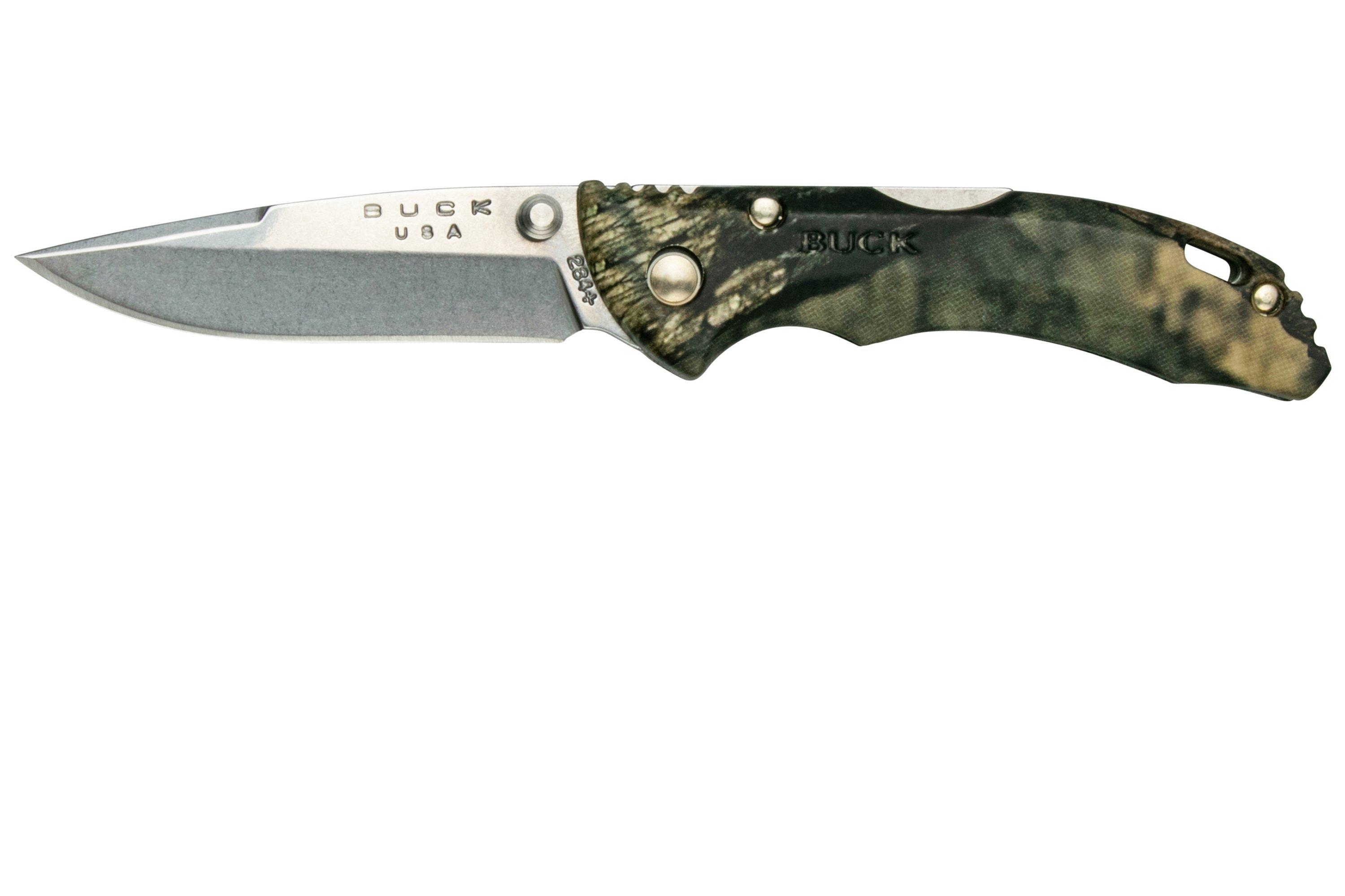 Buck Bantam BBW, Beak Up, Country (MossyOak) 284CMS24 pocket knife ...