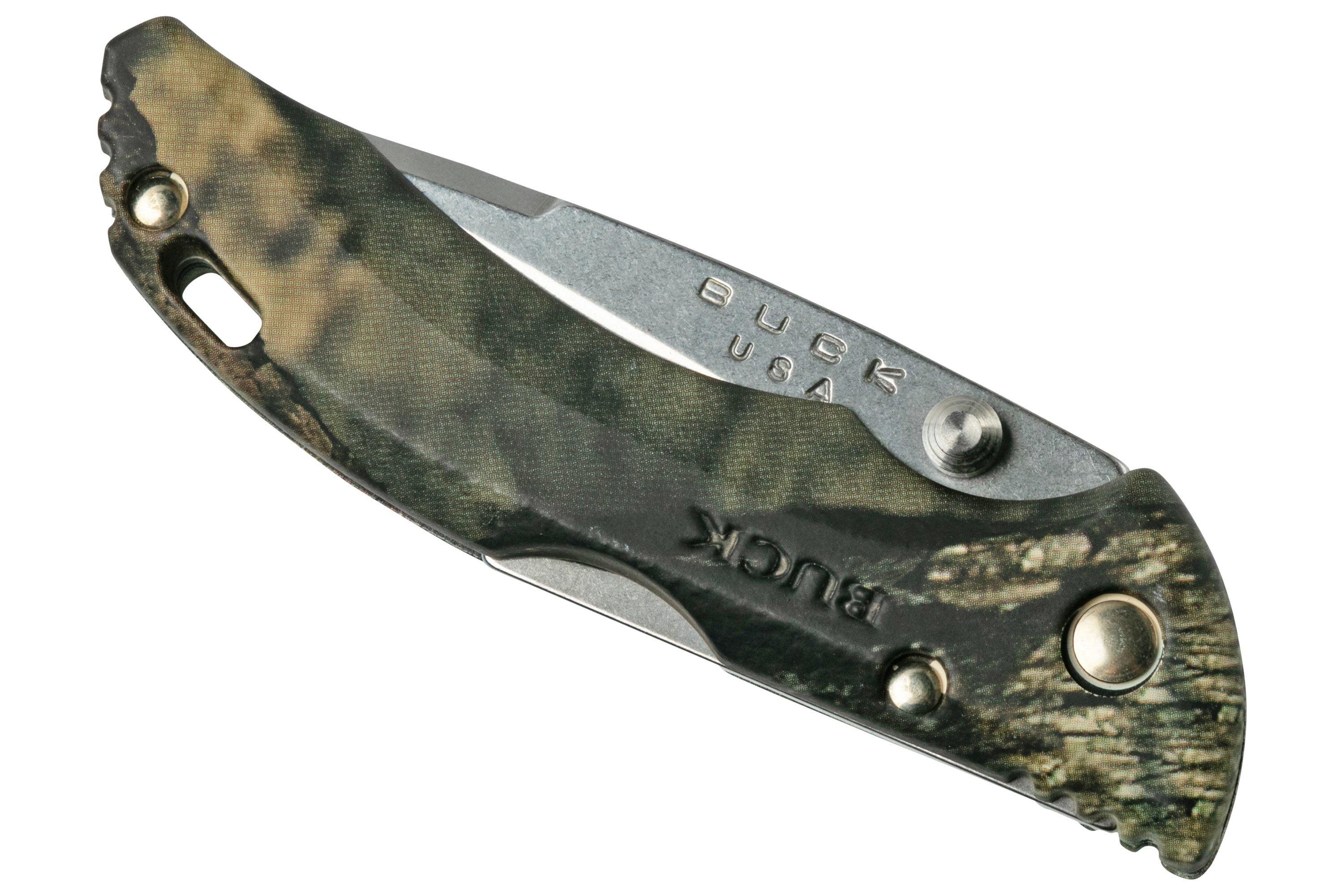 Buck Bantam BBW, Beak Up, Country (MossyOak) 284CMS24 pocket knife ...