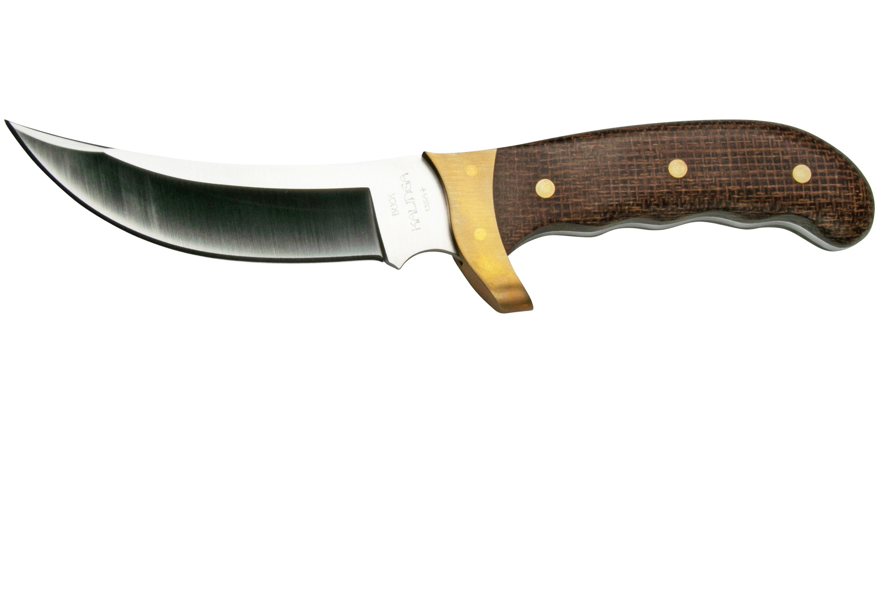 Buck Kalinga Brown Burlap Limited Edition 401BRSLE hunting knife ...