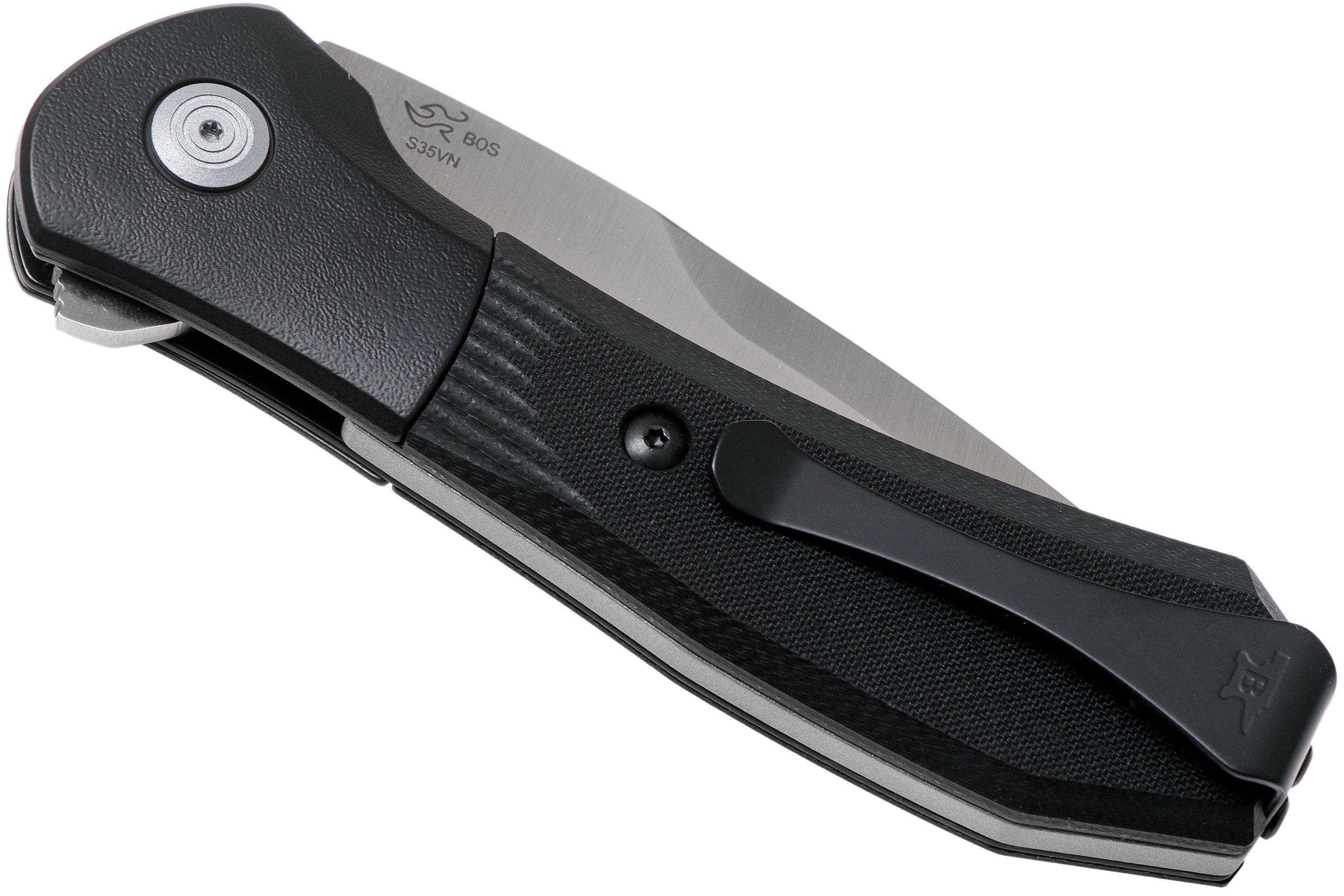 Buck 590BKS Paradigm Black G10 pocket knife | Advantageously shopping ...
