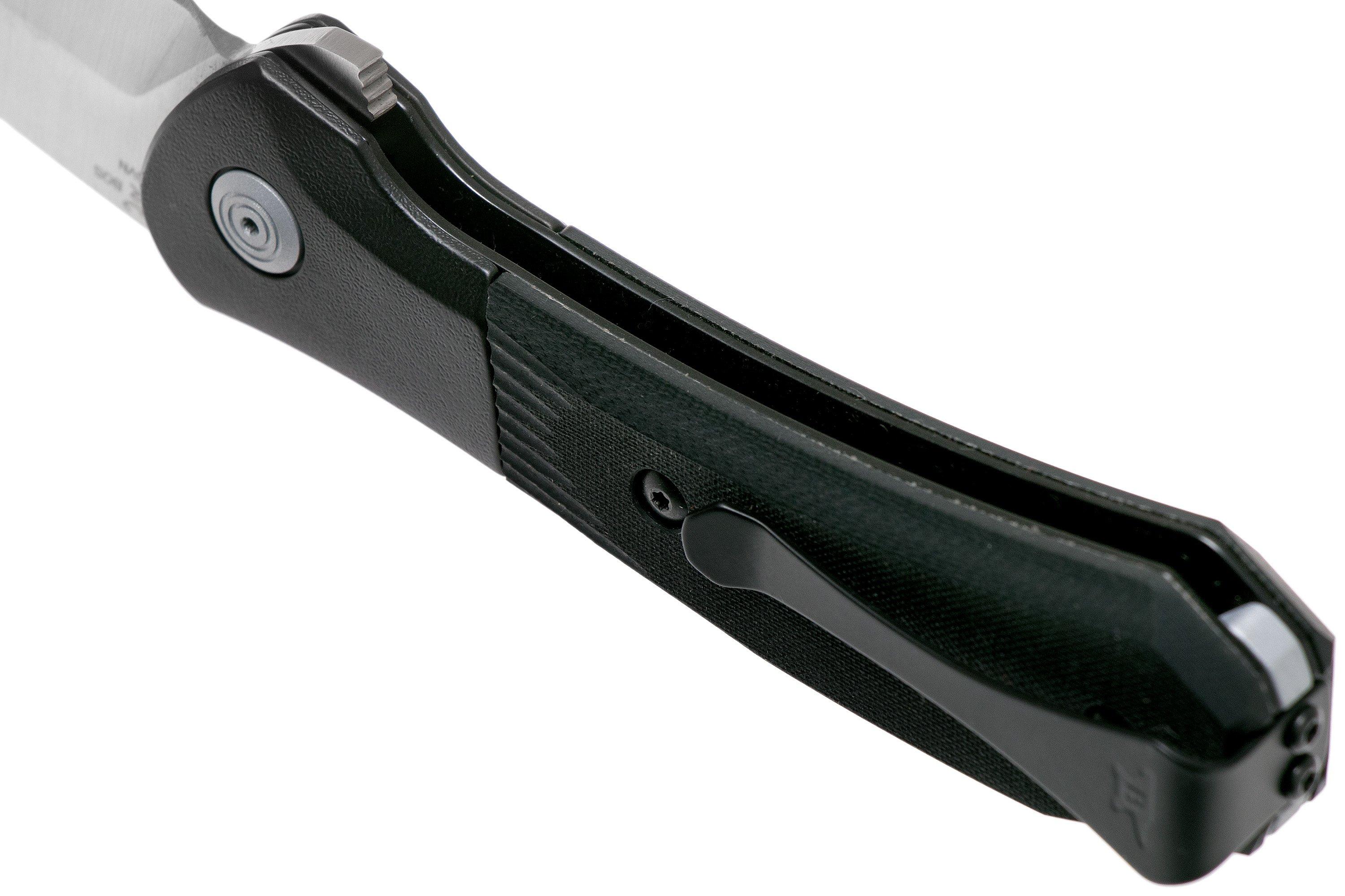 Buck 590BKS Paradigm Black G10 pocket knife | Advantageously shopping ...