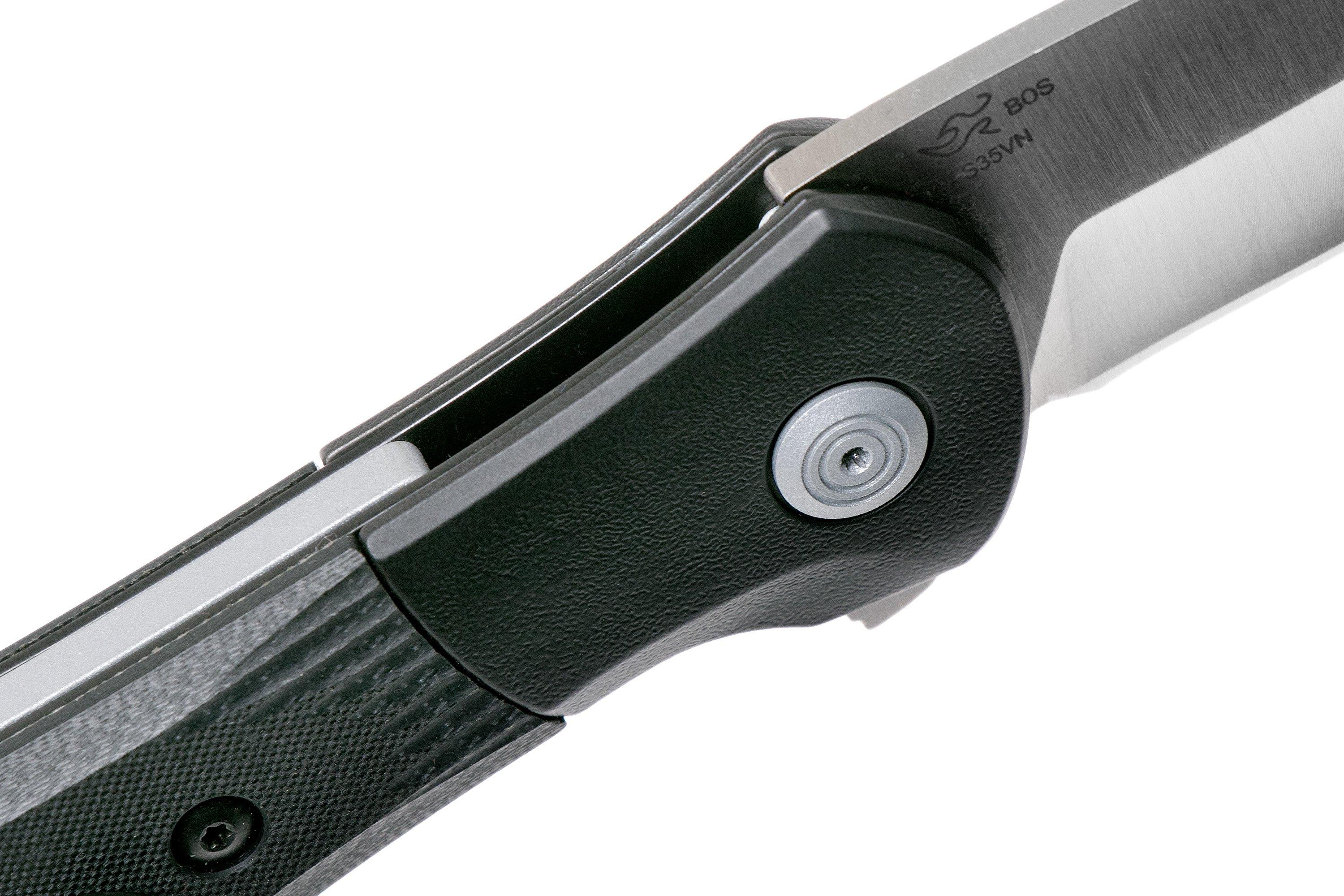 Buck 590BKS Paradigm Black G10 pocket knife | Advantageously shopping ...