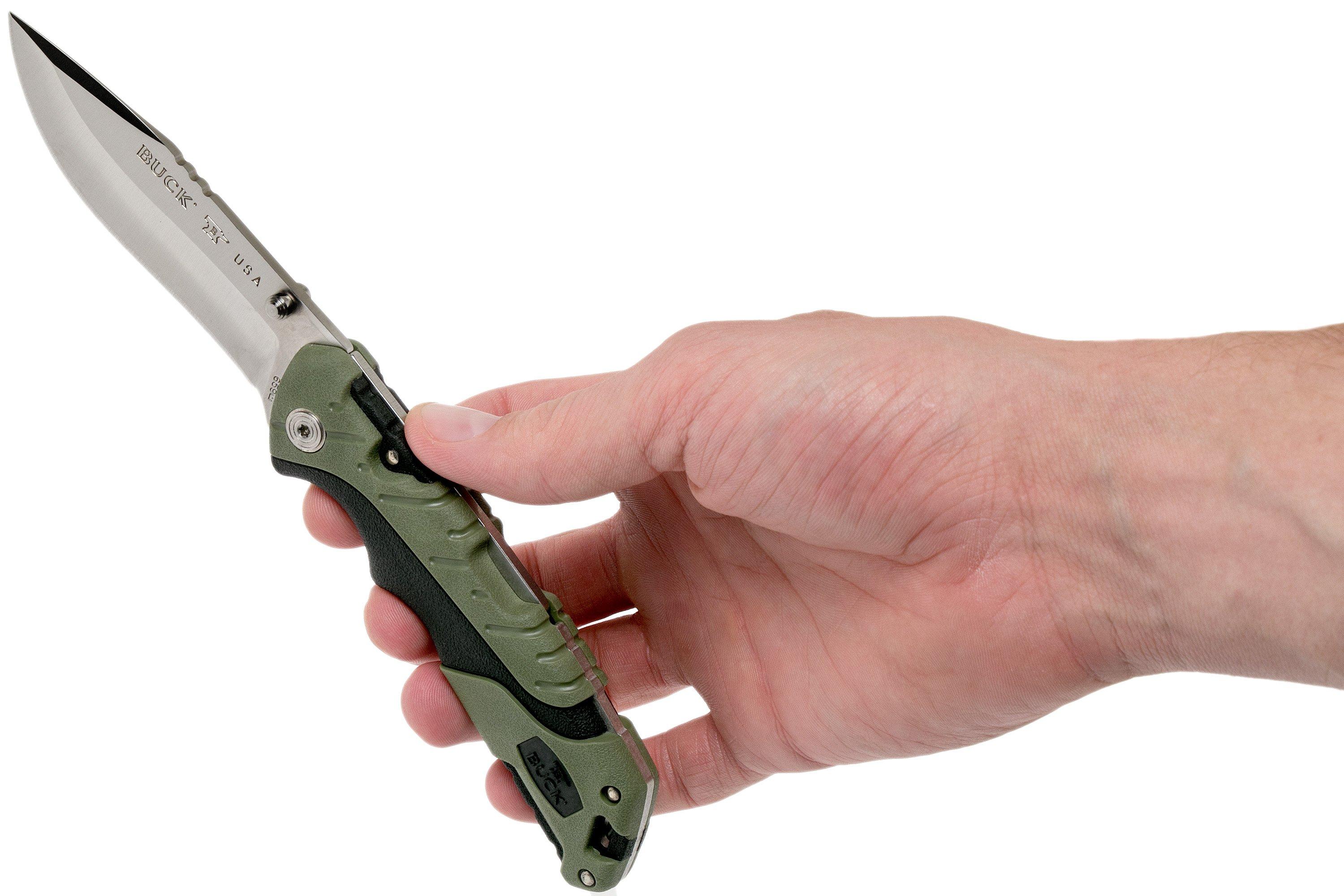 Buck Folding Pursuit Large 659GRS hunting knife | Advantageously ...