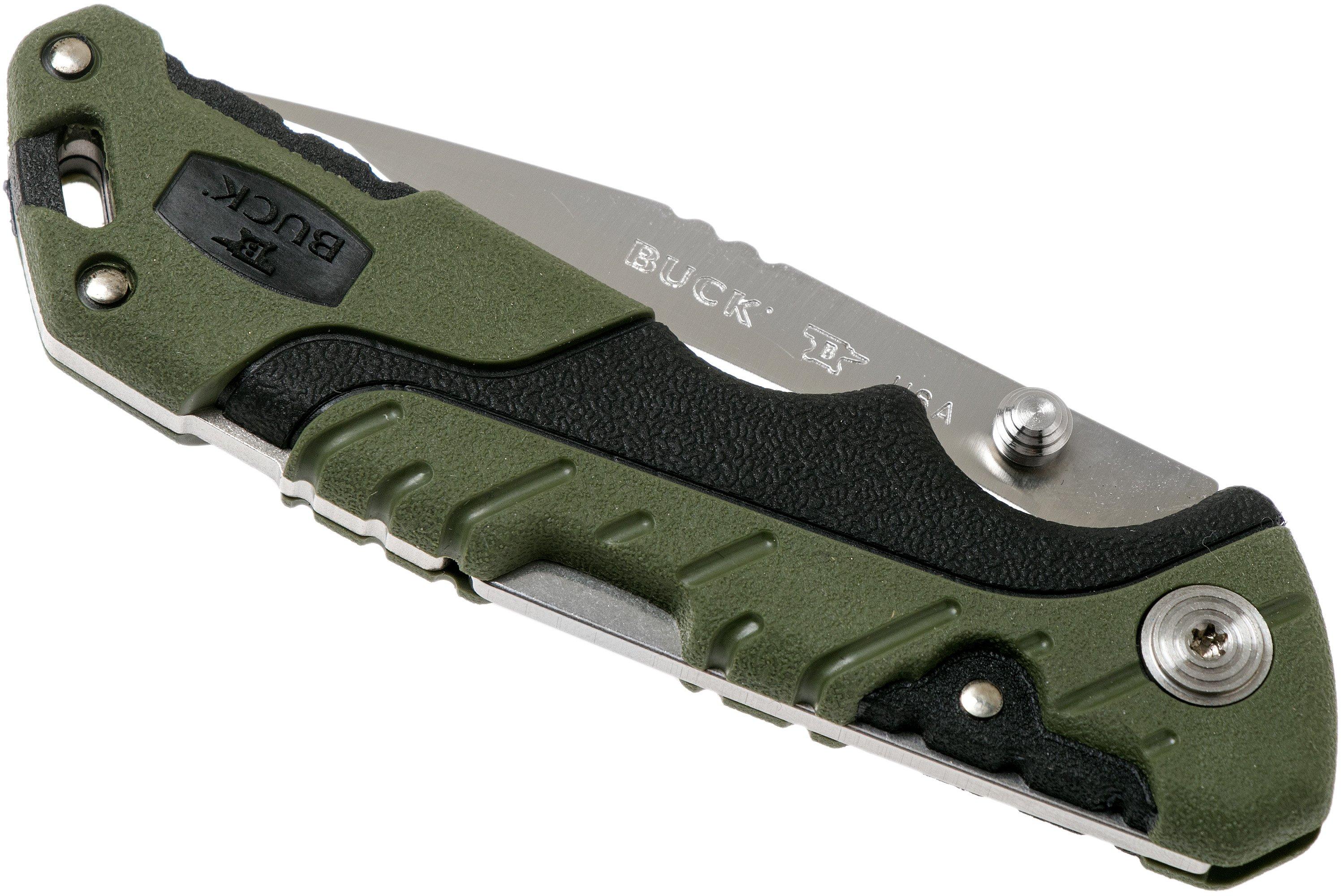 Buck Folding Pursuit Small 661GRS hunting knife | Advantageously ...