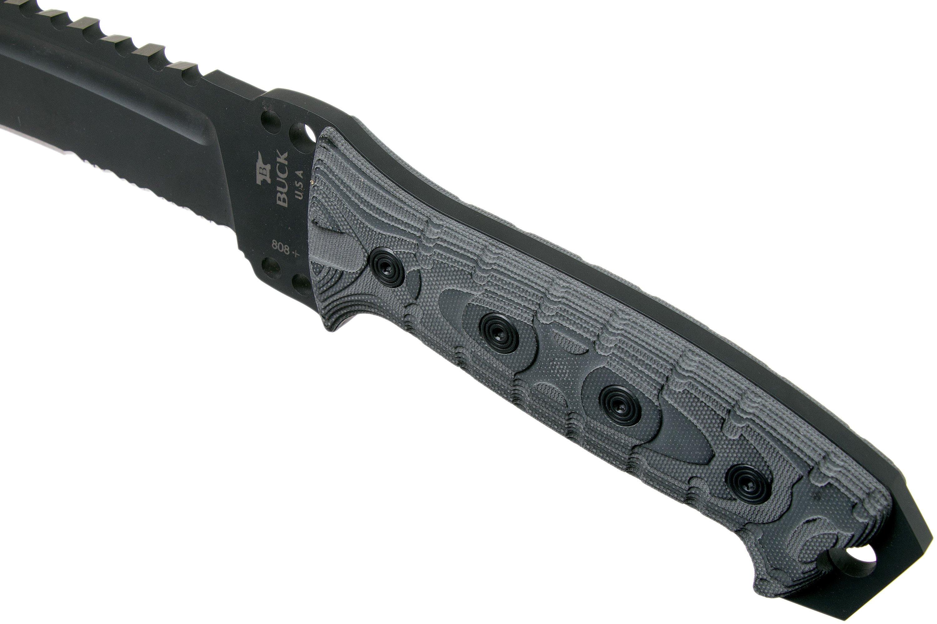 Buck Talon 808BKX Sniper Grey coltello da sopravvivenza | Fare acquisti ...