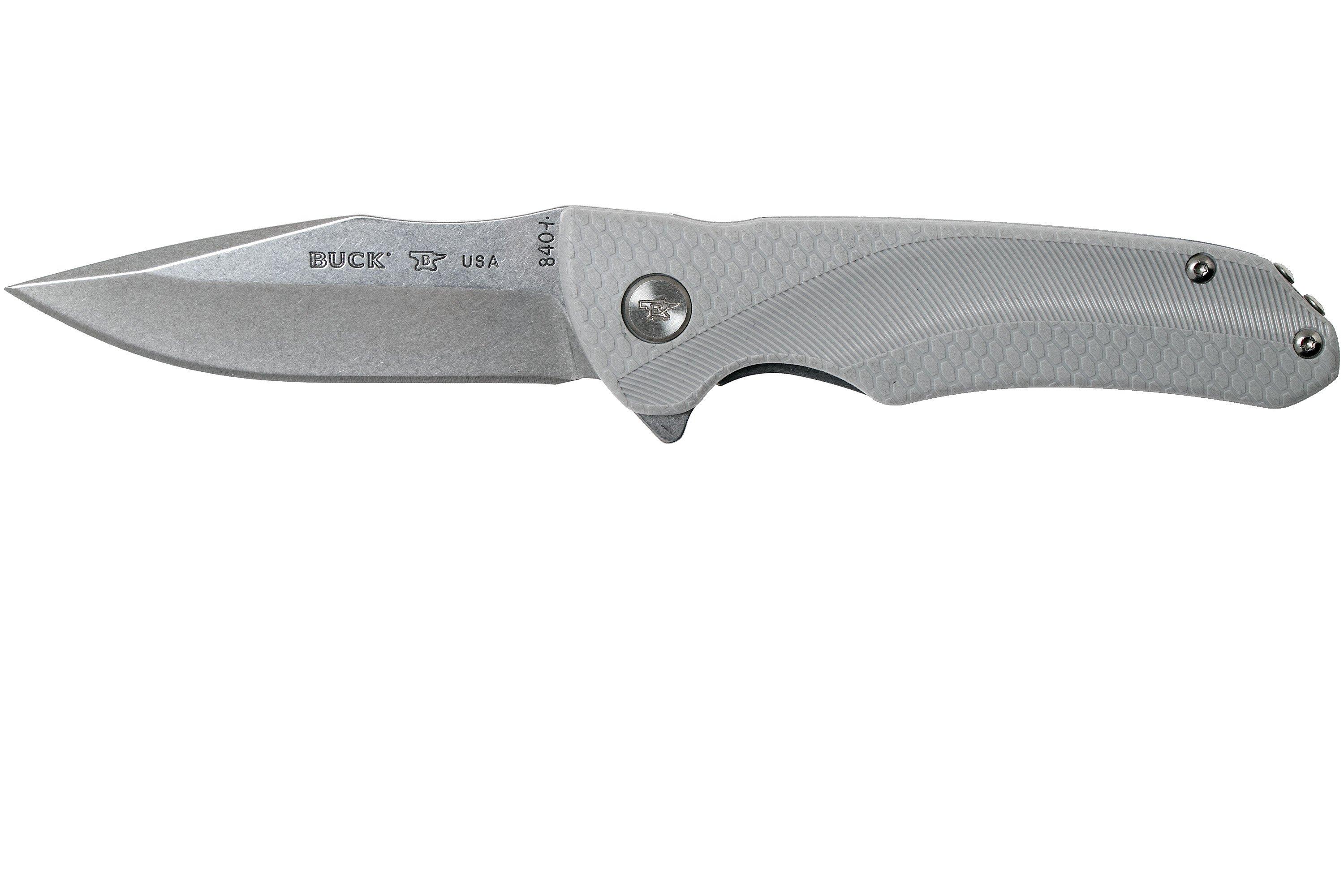 Buck Sprint Select 840GYS grey, pocket knife | Advantageously shopping ...