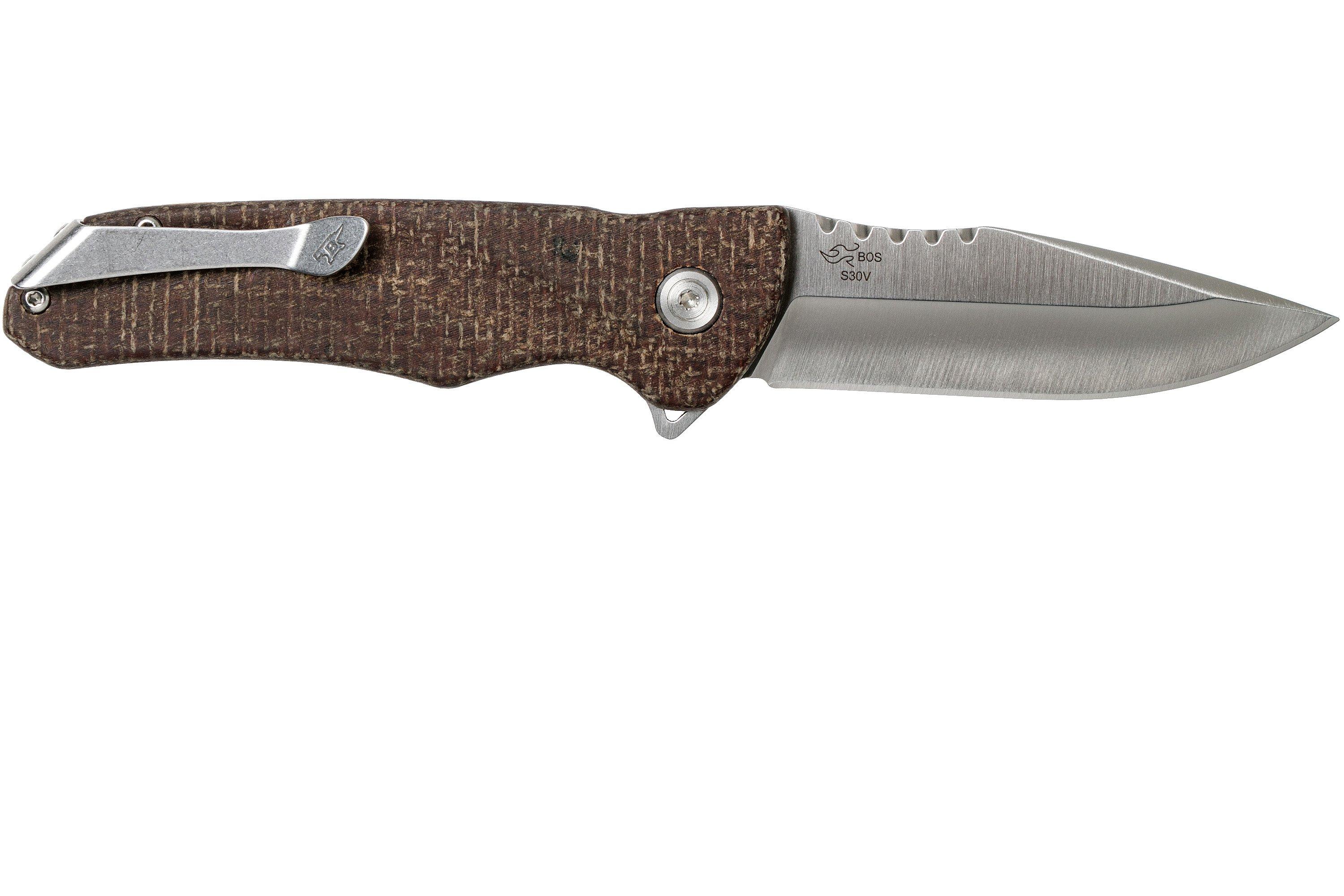 Buck Sprint Pro BB Burlap Micarta 0841BRS pocket knife | Advantageously ...