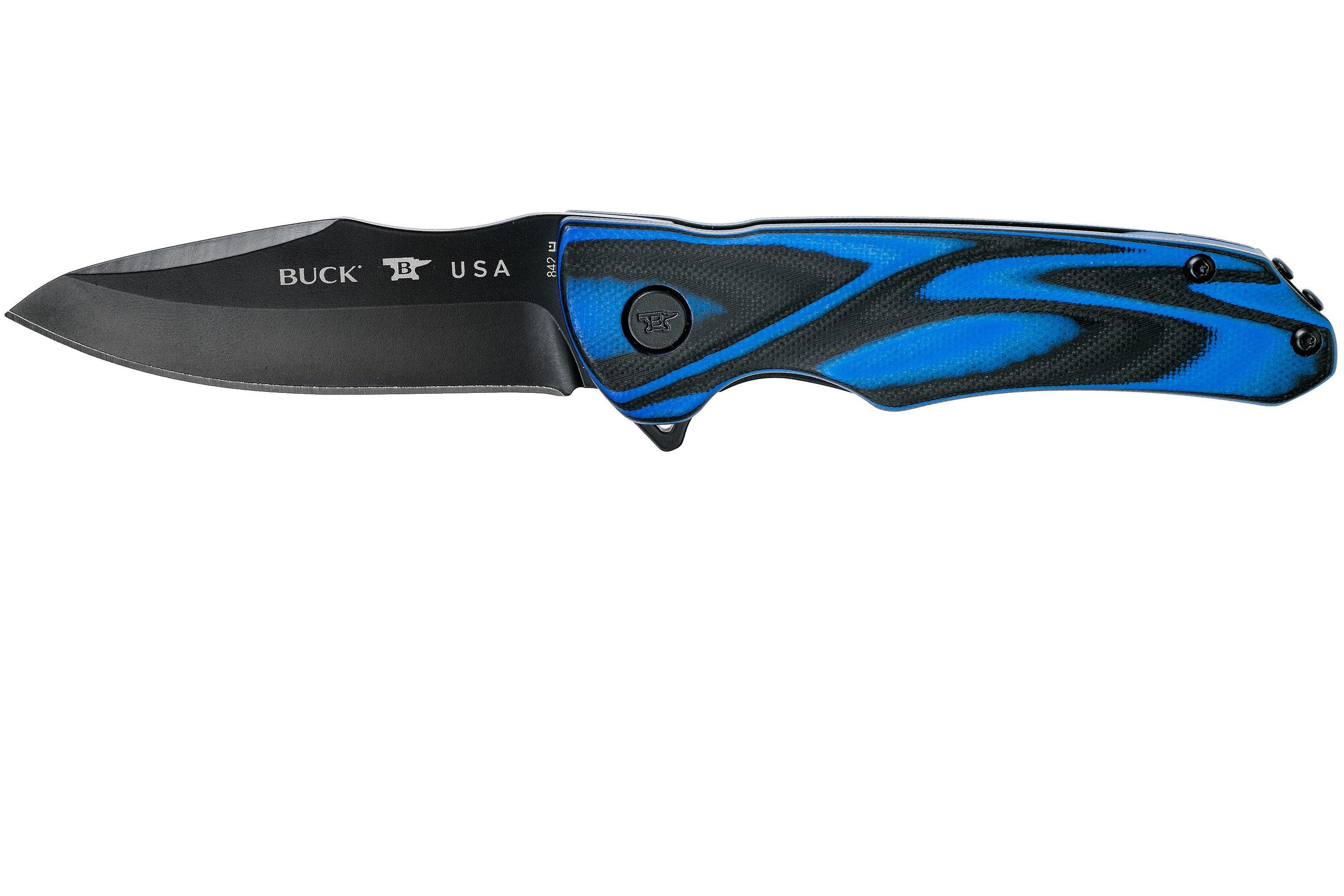 Buck Sprint Ops Pro 842BLS S30V pocket knife | Advantageously shopping ...