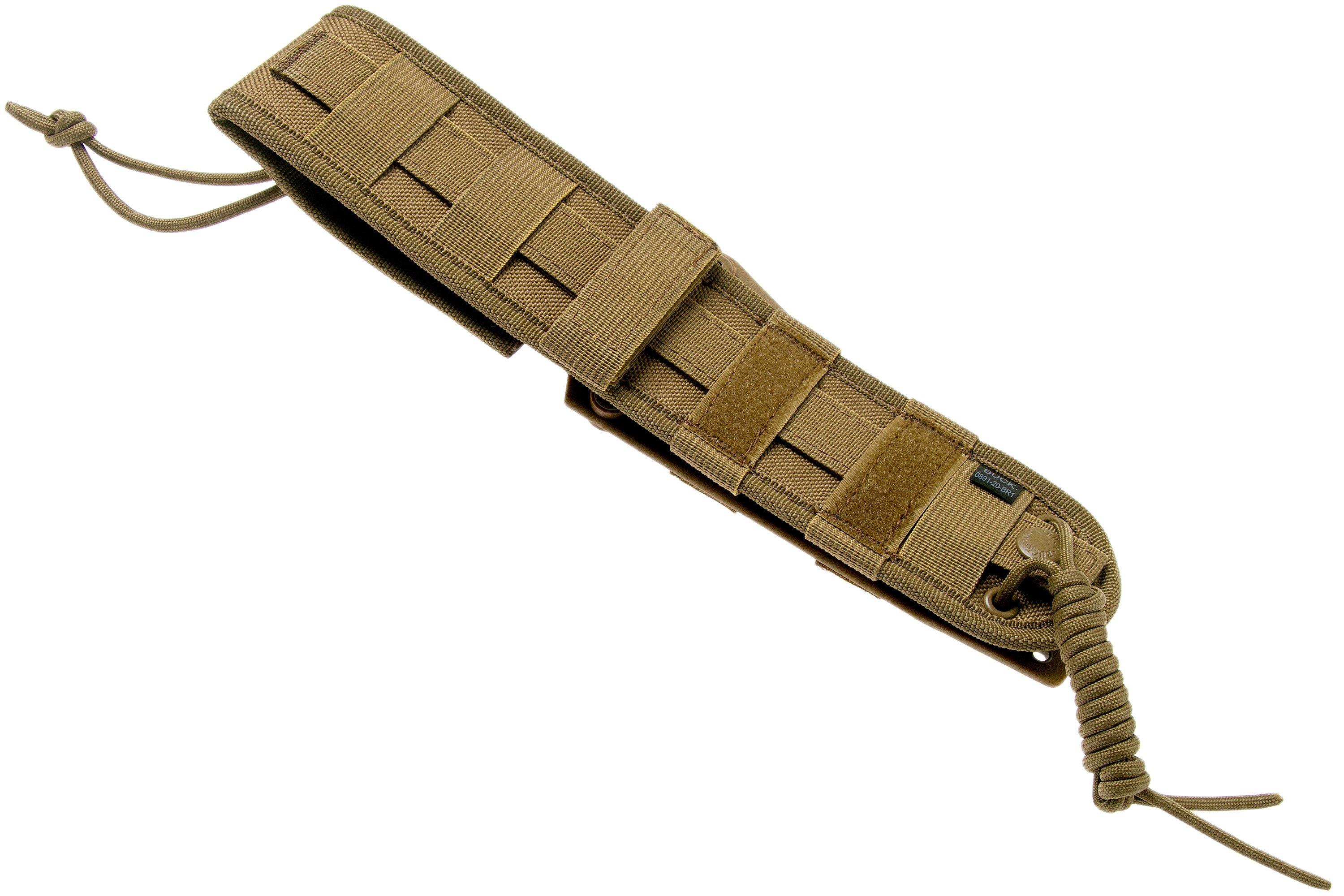 Buck Ground Combat Knife Tanto 893BRS Coyote Brown GCK coltello da ...