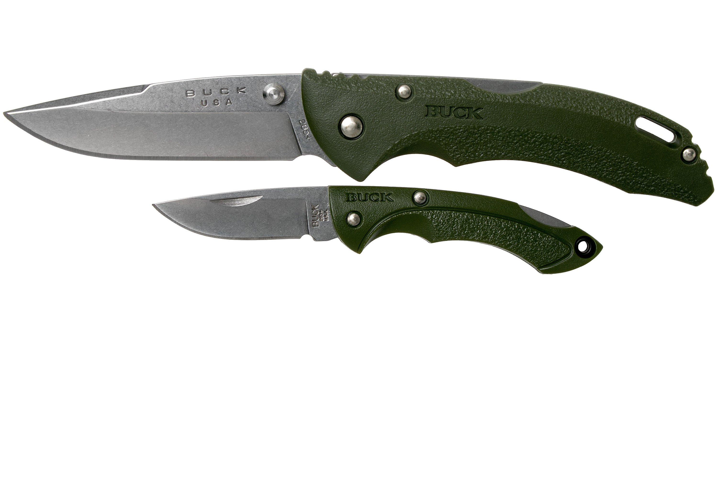 Buck Bantam 283 & 285 Combo Pack CMBO175 pocket knives | Advantageously ...