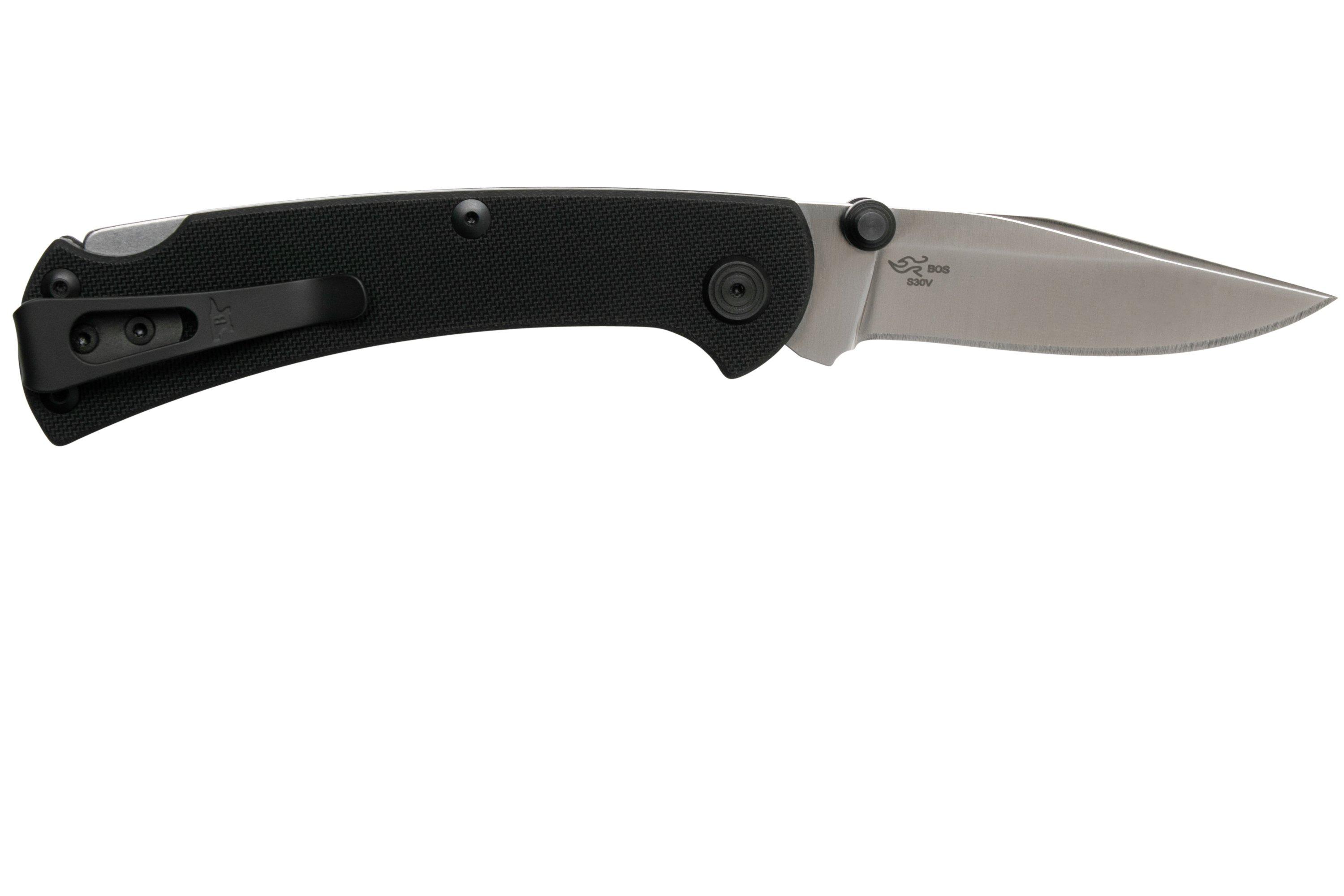Buck 112 Ranger Slim Pro TRX Black G10 0112BKS3 pocket knife ...